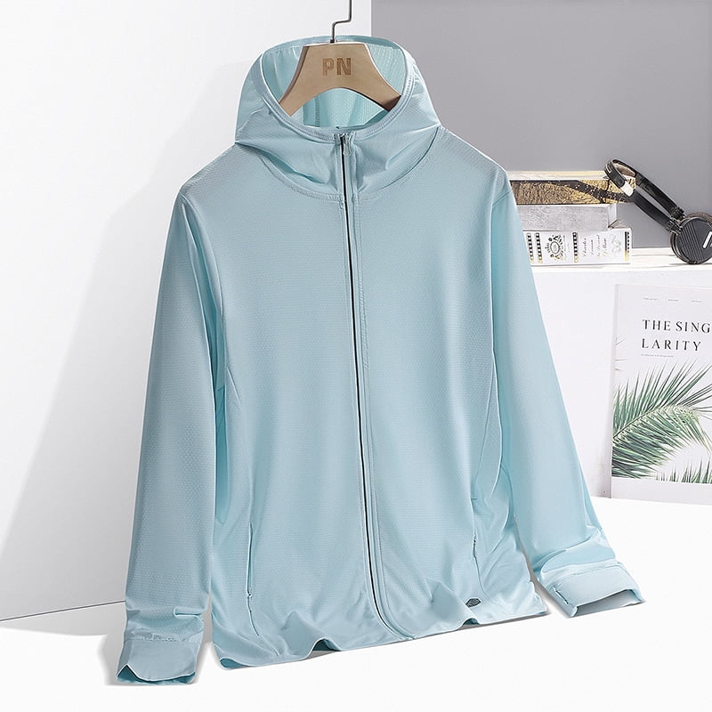 CHY FASHION UV Blocking Hooded Jacket Fishing Girls Upf 50 Skin ...