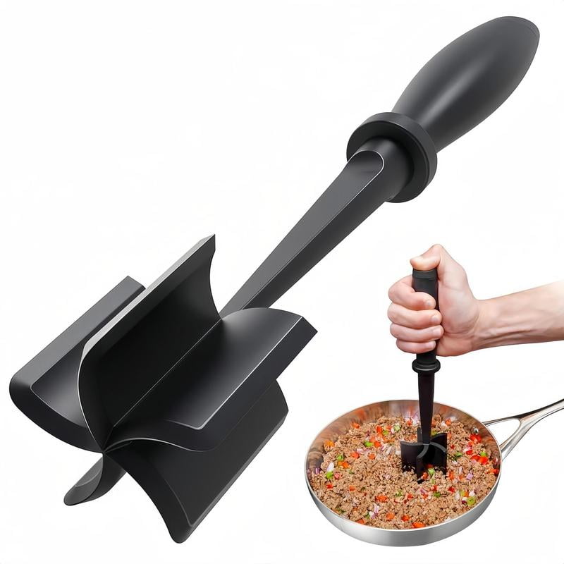 CHY‌ Professional Heat-Resistant Meat Shredder - Handheld Hamburger ...