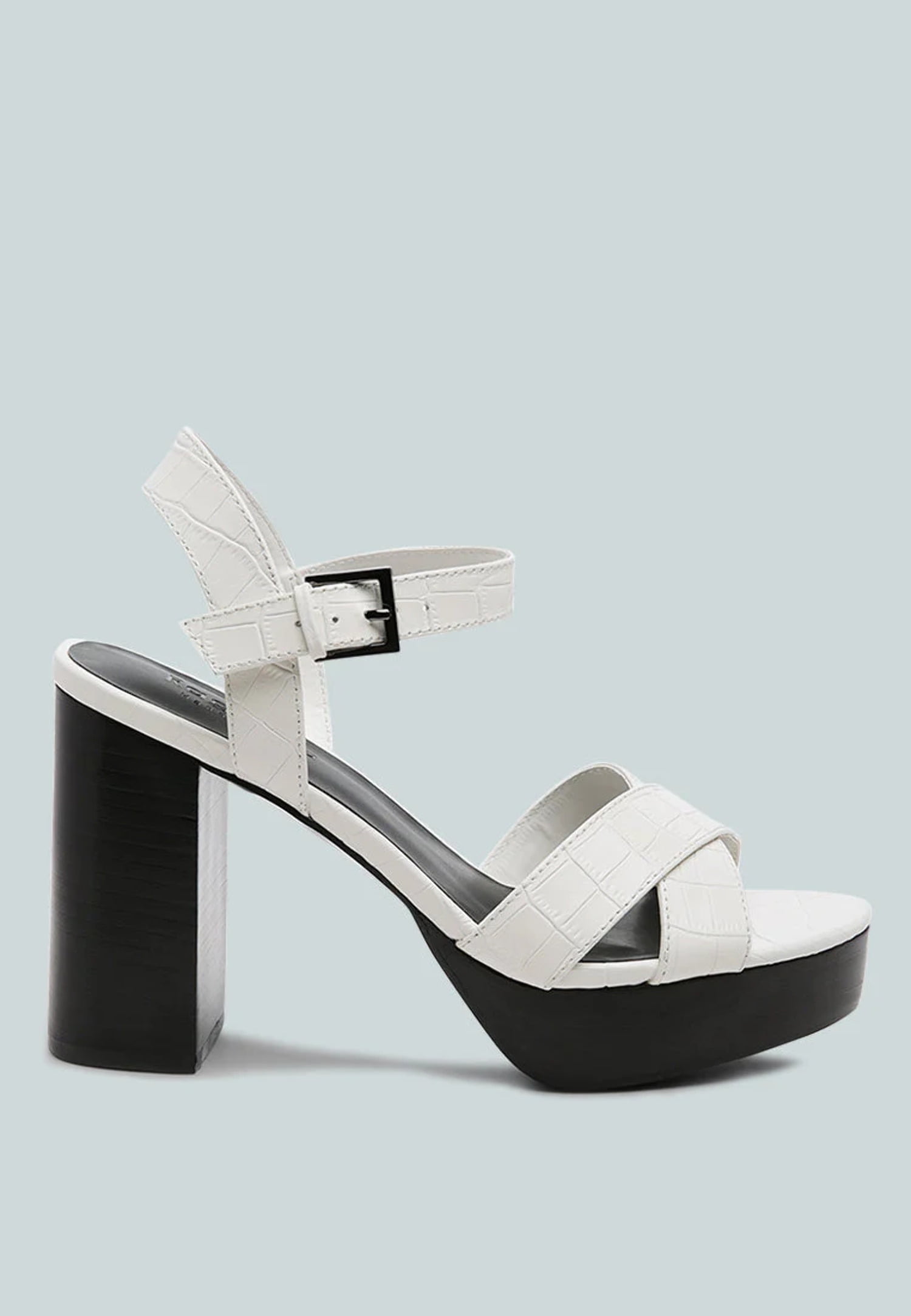 CHYPRE High Heeled Block Sandal - Walmart.com
