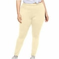 CHZATXI Leggings for Women Plus Size High Waisted Belly Control Skinny ...