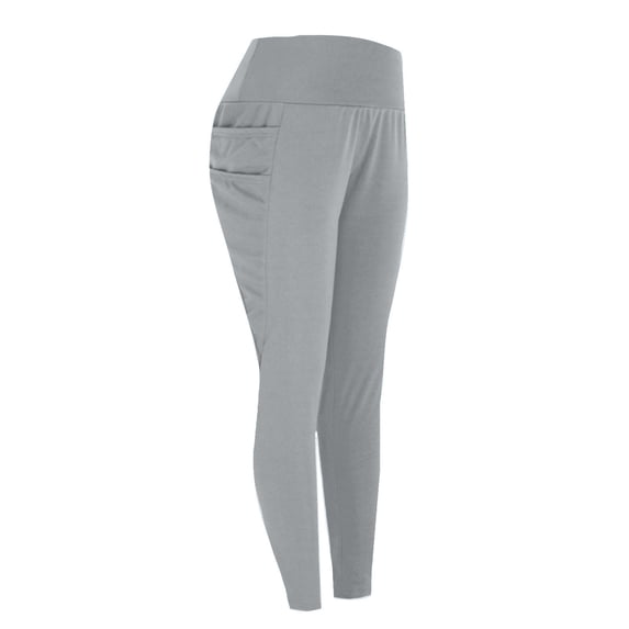 CHZATXI Leggings with Pockets for Women Belly Control High Waisted ...