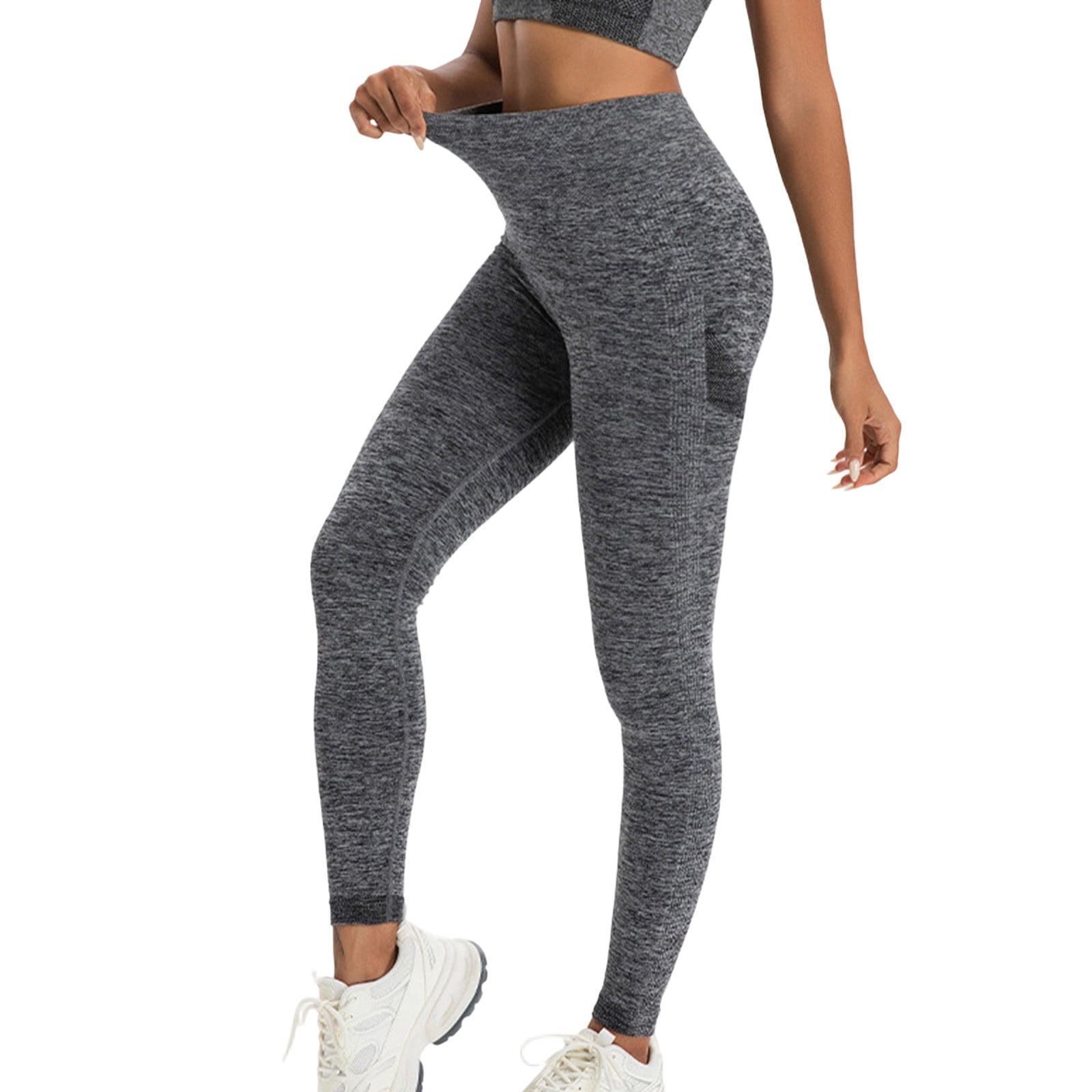 CHZAYXI Leggings for Women Summer Belly Control Butt Lifting Elastic ...