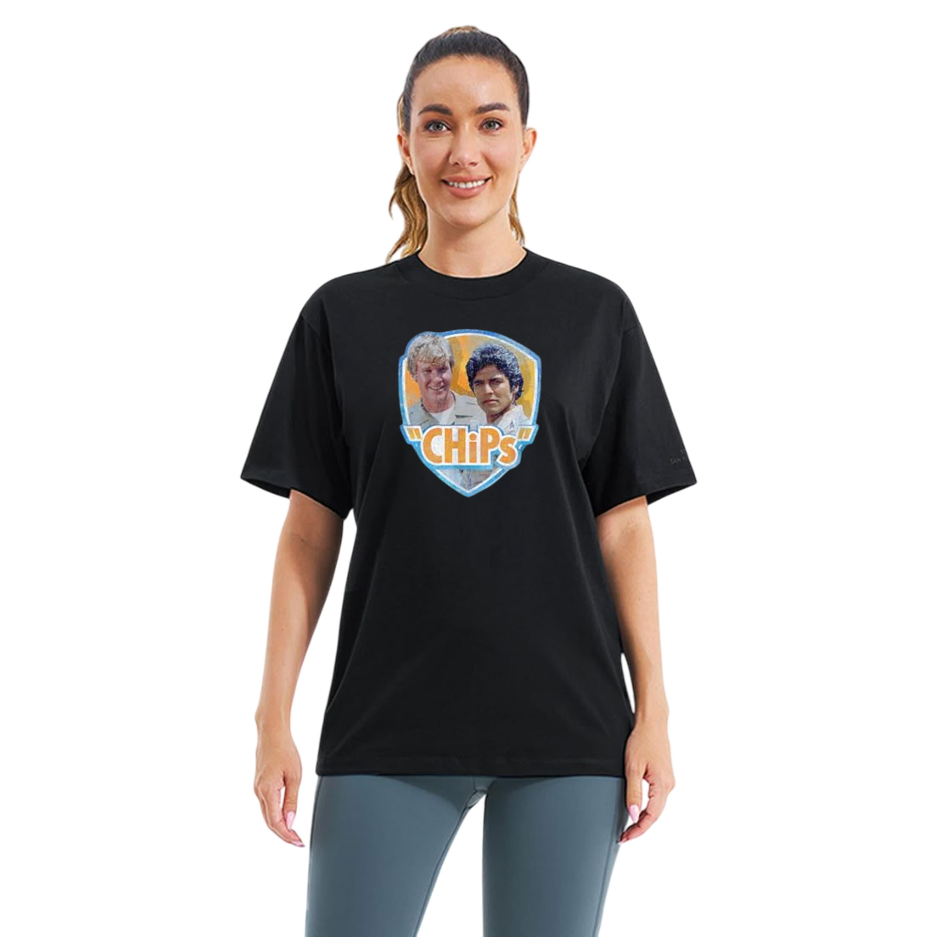 CHiPs T-Shirt, Sweatshirt, Hoodie with classic TV series characters ...