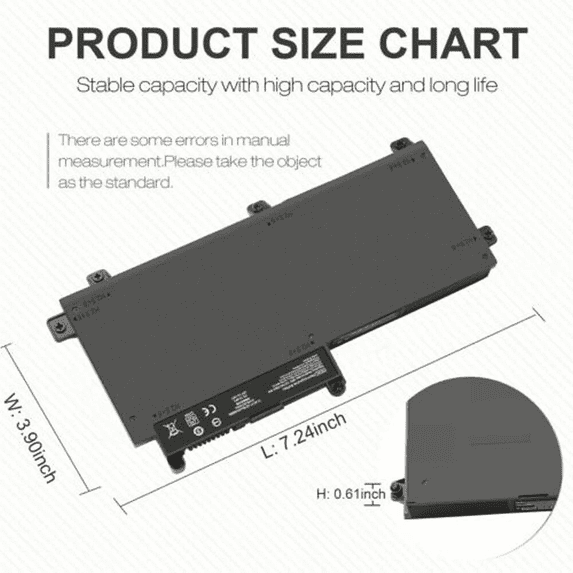 CI03XL Battery for HP ProBook 640 G2 645 G2 650 G2 655 G2 801554-001 ...