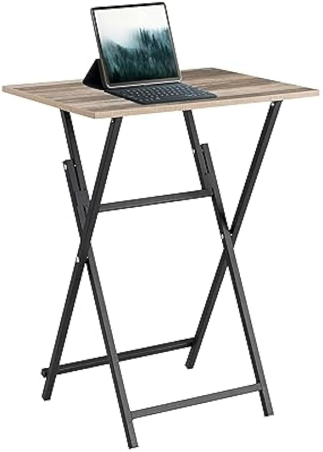 CIATRE Folding TV Tray Table Noassembly Required Portable Sofa Side ...