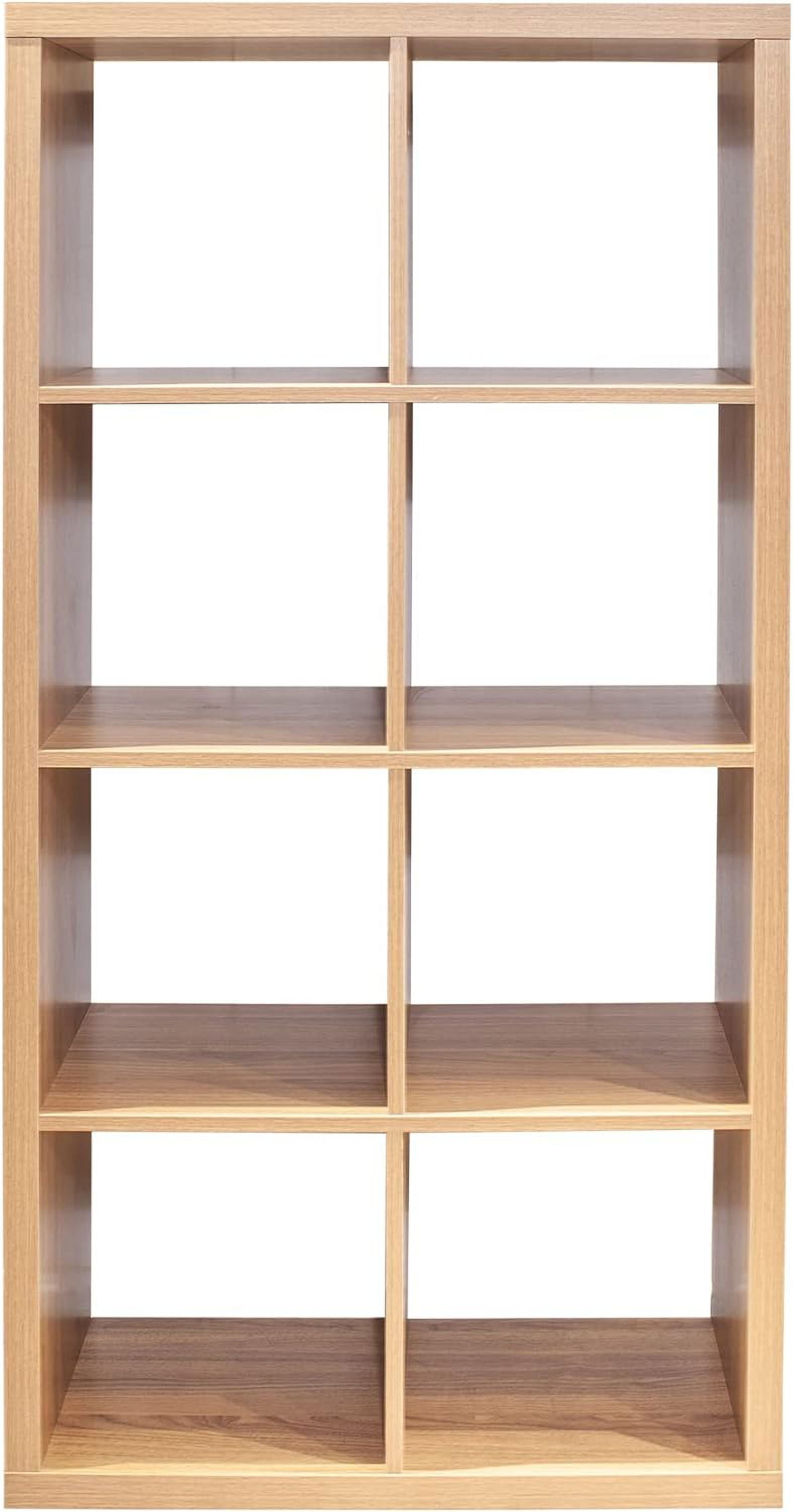 CIATRE 57" 8-Cube Organizer Storage with Opened Back Shelves,2 X 4 Cube ...