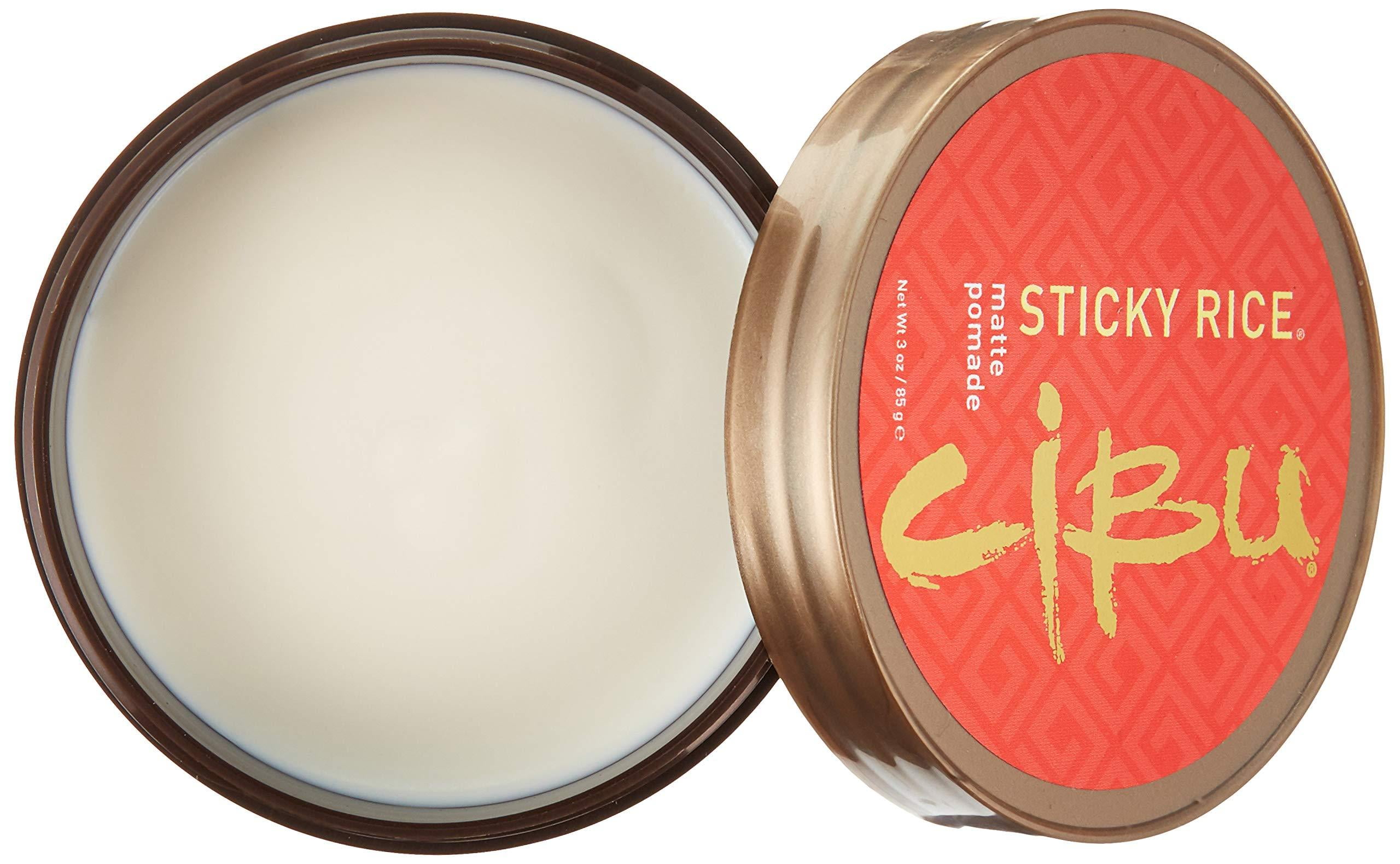CIBU Sticky Rice Matte Pomade with Medium Hold, 3 oz. - Professional ...