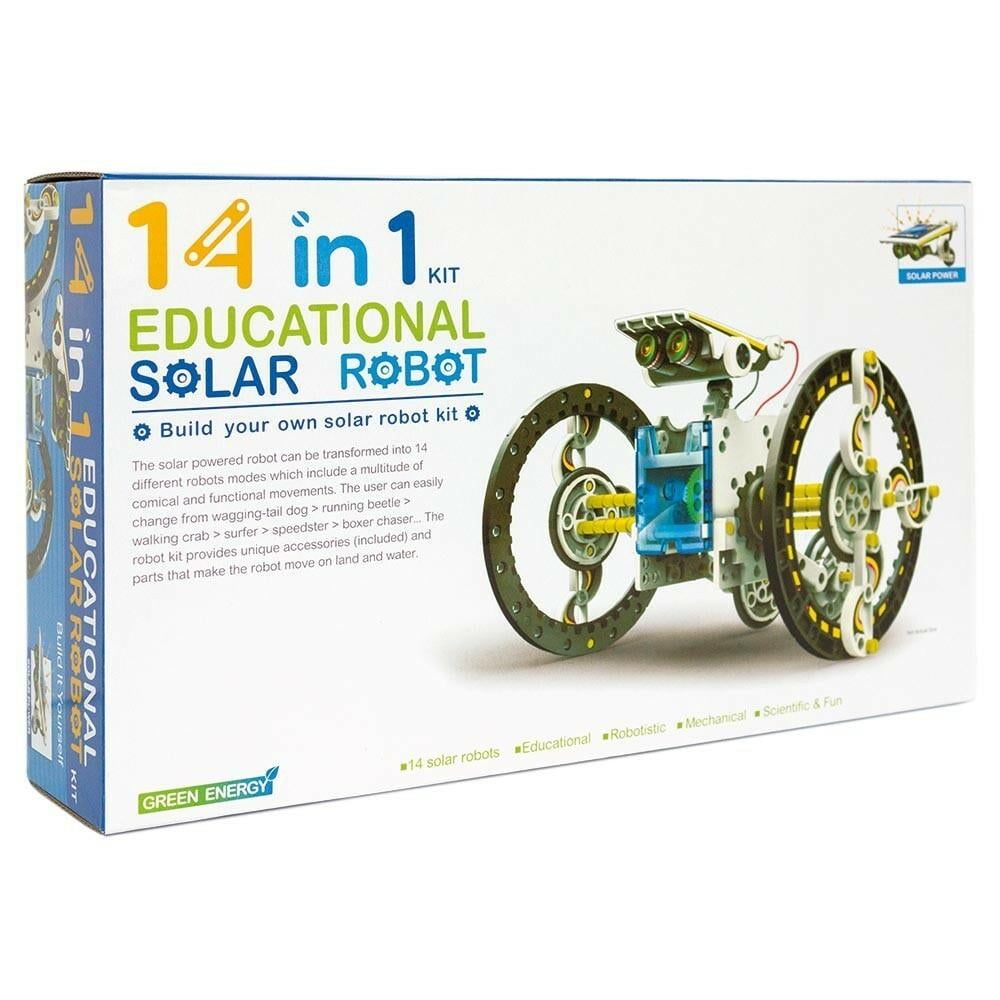 CIC Kits CIC21-615 14 in 1 Educational Solar Robot STEM Kit - Walmart.com