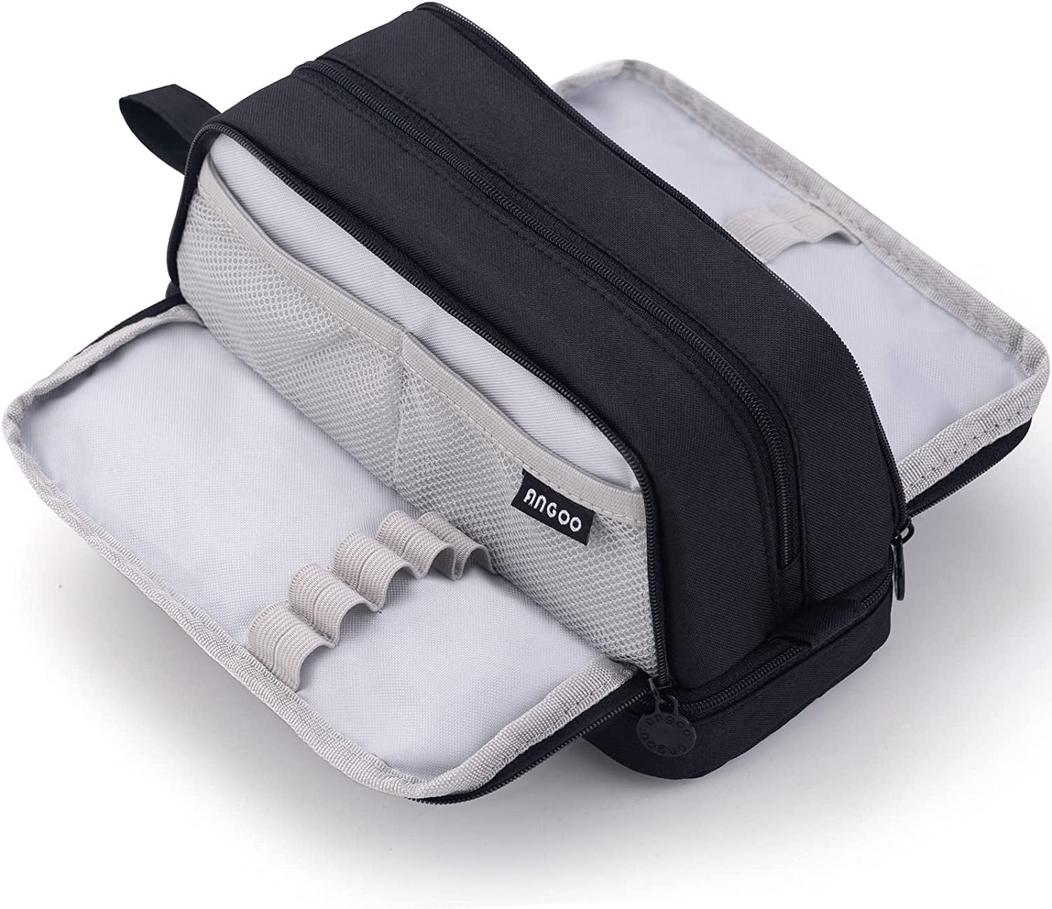 CICMELON Multifunction Pencil Case, Cotton & Linen, Gray - Walmart.com