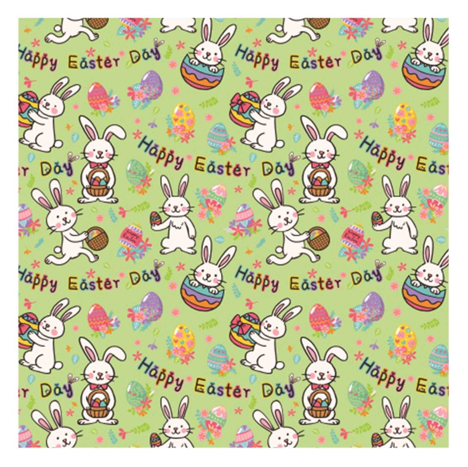 Clearance! CICRKHB Easter Decoration Wrapping Paper Gift Sheet Spring ...