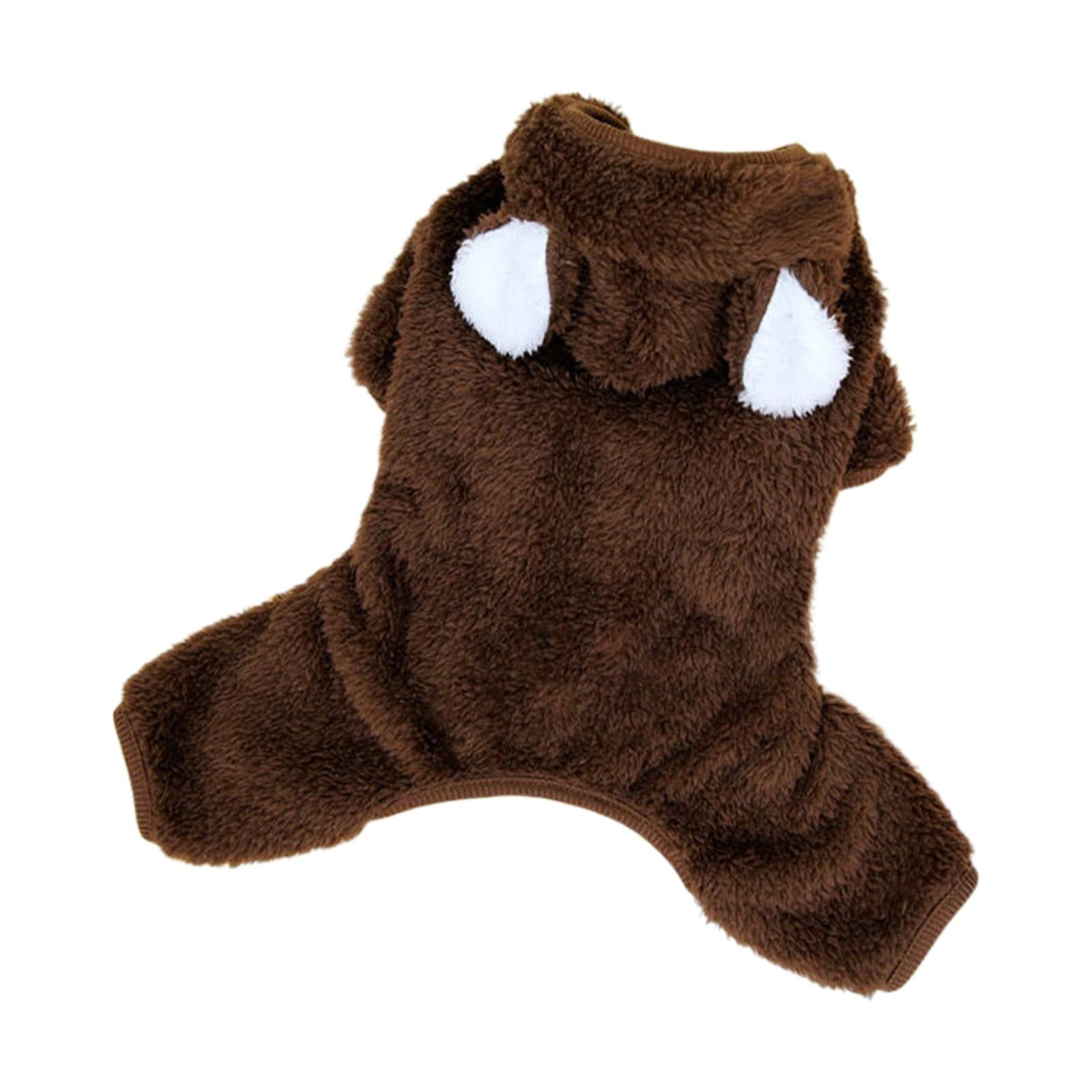 CICRKHB Small Dog Sweater Dogs 4 Legs Jumpsuit Cat Pajama Dog Clothes ...