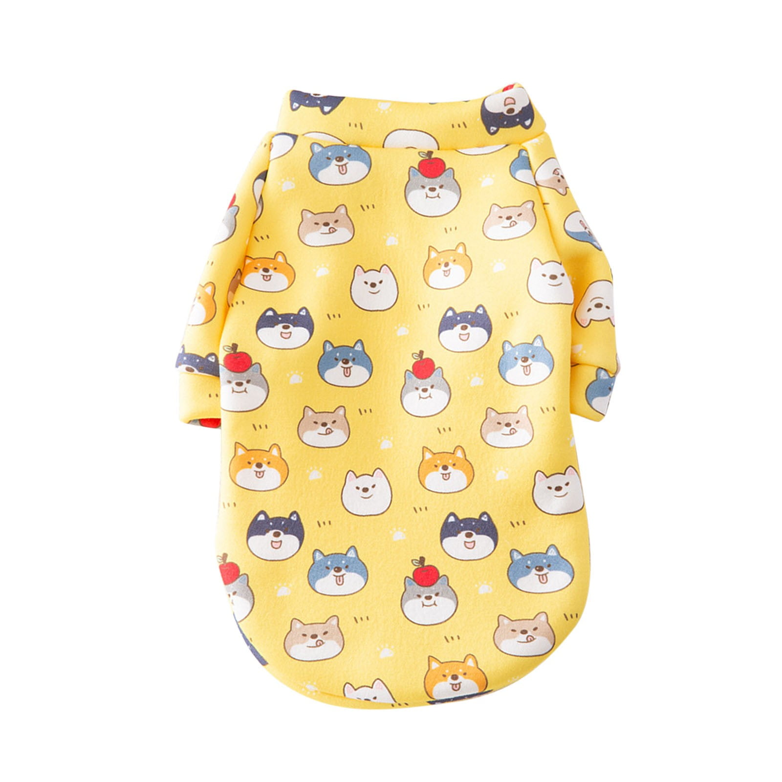 CICRKHB Small Dog Sweater Pet Cartoon Printed Pullover Sweater Cute ...