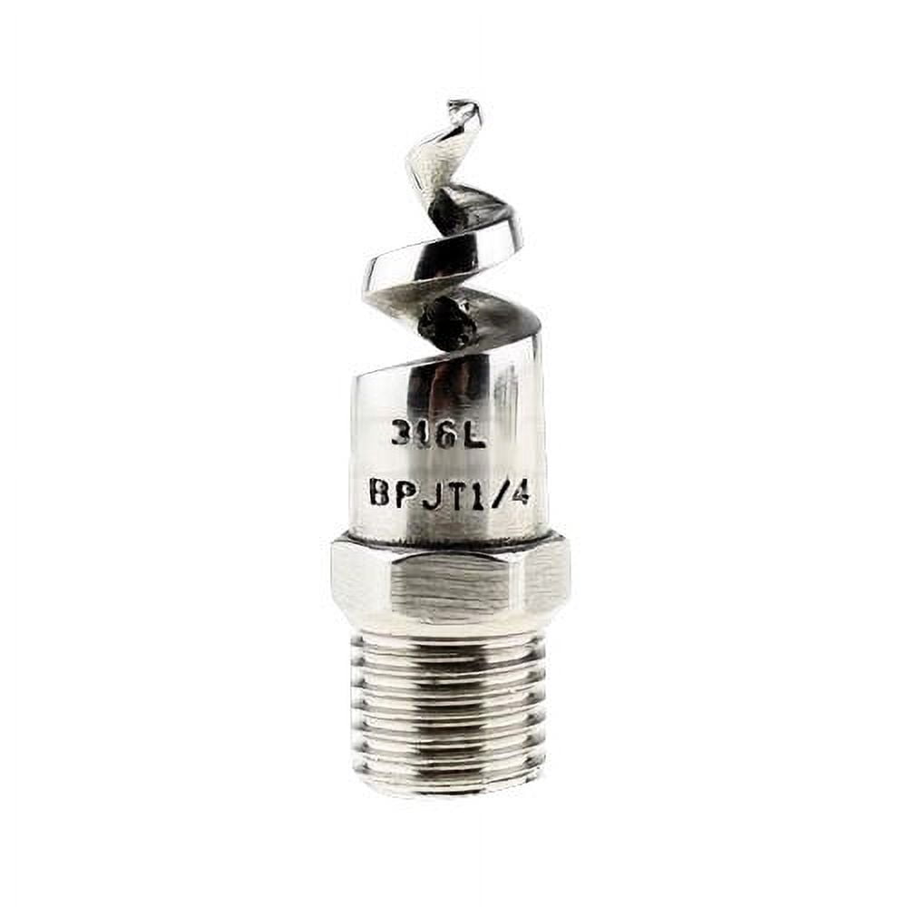 CICRKHB Spiral Nozzle 1/4 Stainless Steel Spiral Cone Atomization Spray ...