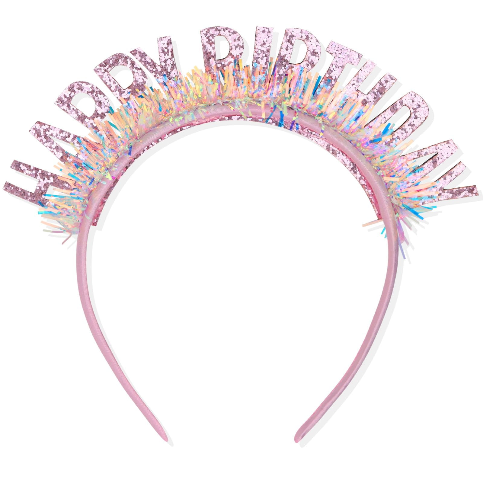 CIEHER Birthday Tiara, Birthday Headband for BSL1 Women and Girls ...