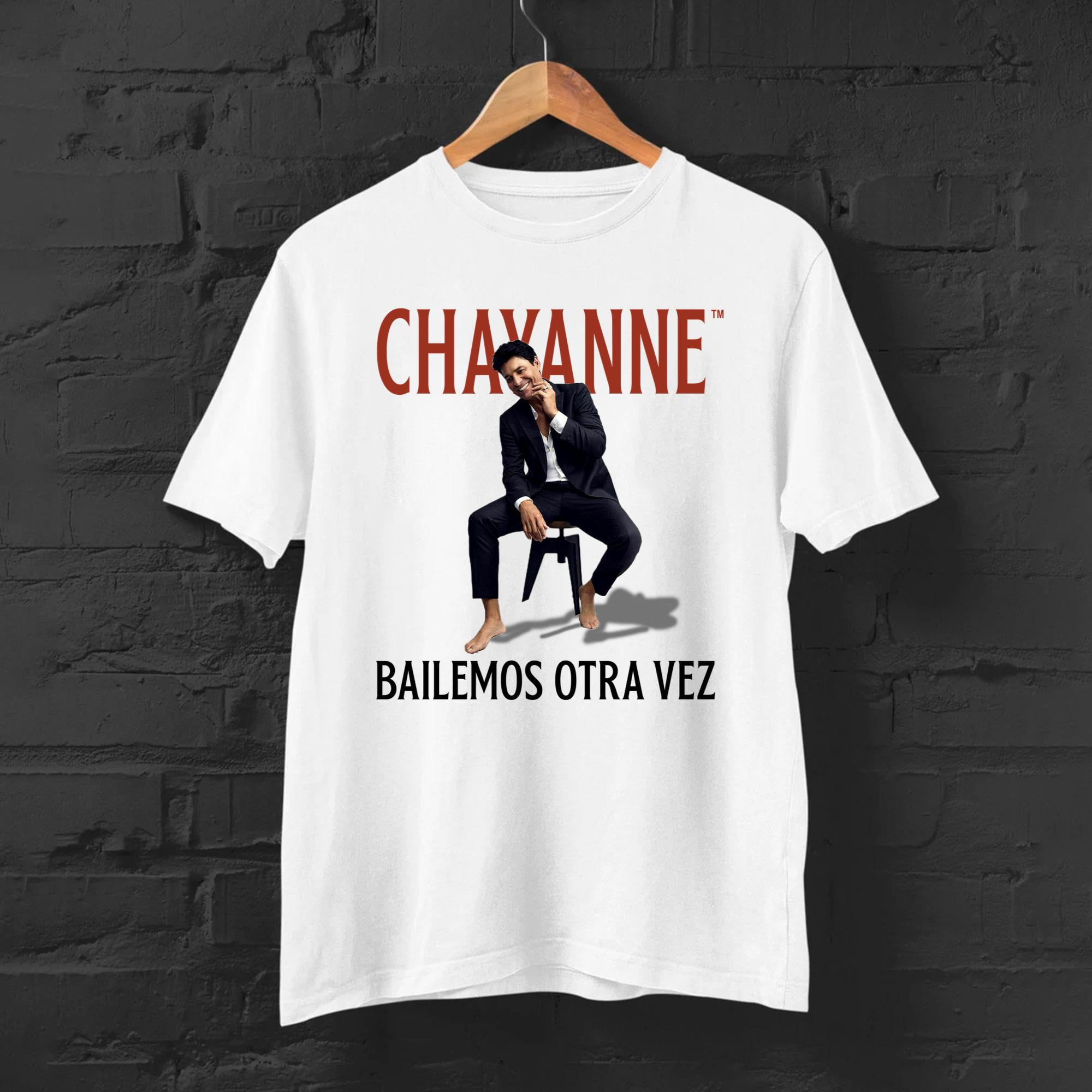CIEN 2SIDE, 100% cotton, Chayanne - Bailemos Otra Vez Tour 2024 Shirt ...