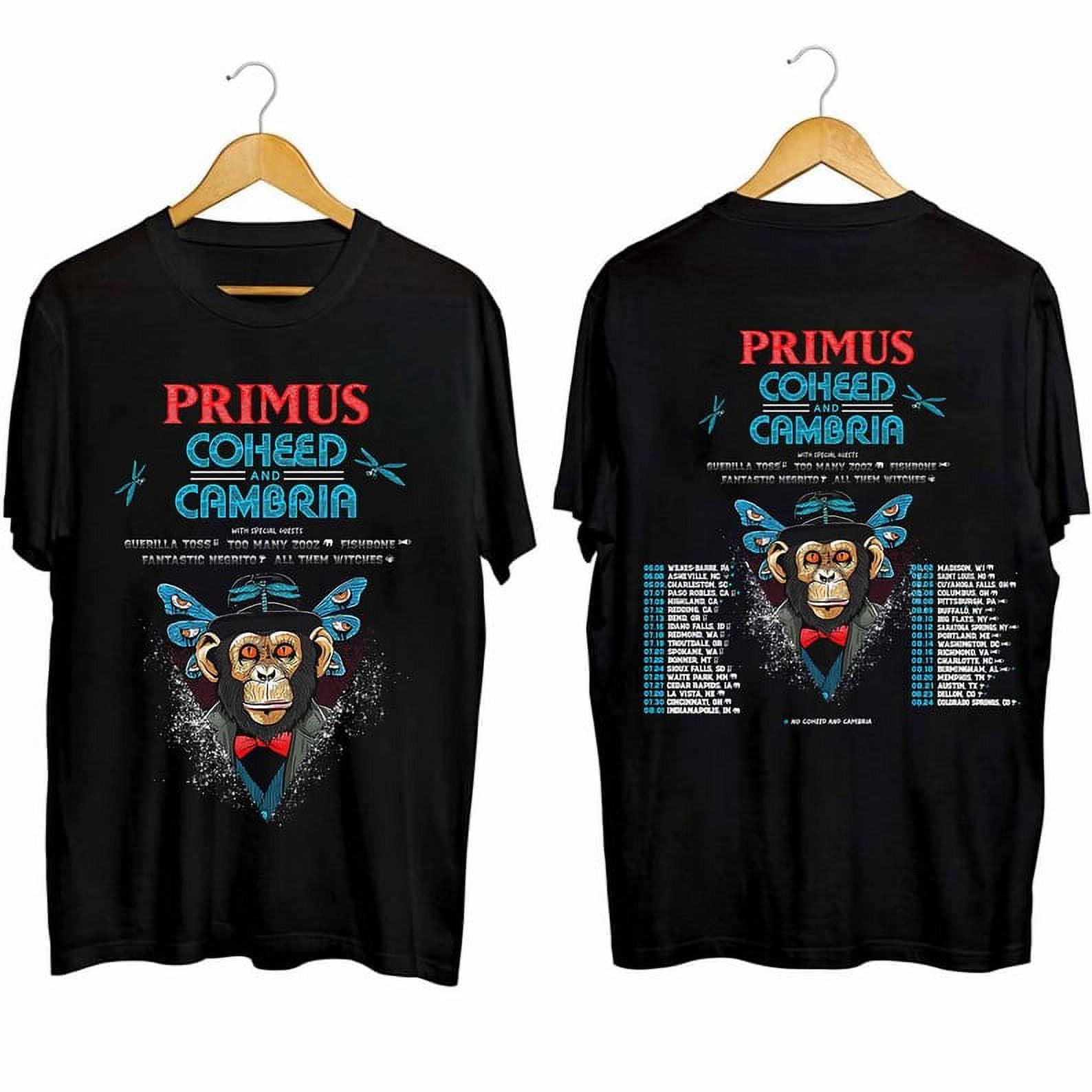 CIEN LUXURY 2 SIDE Primus and Coheed and Cambria - Summer 2024 US Tour ...