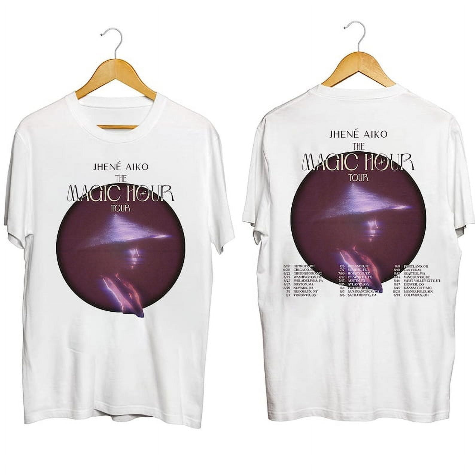 CIEN LUXURY Jhené Aiko The Magic Hour 2024 Tour Shirt, Jhene Aiko 2024 Concert Shirt, Jhene Aiko ...