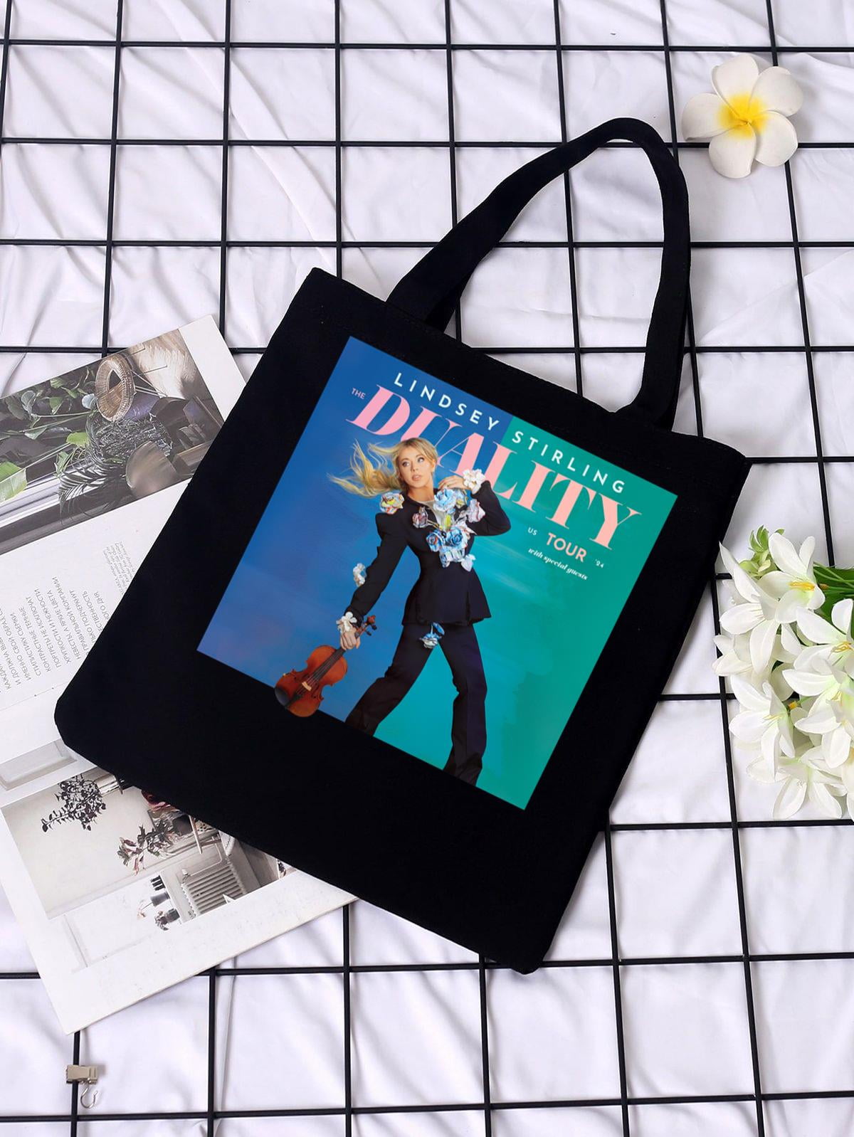 CIEN LUXURY NEW BRAND Lindsey Stirling Duality Tour 2024 Bag, Lindsey Stirling Fan Bag, Lindsey ...