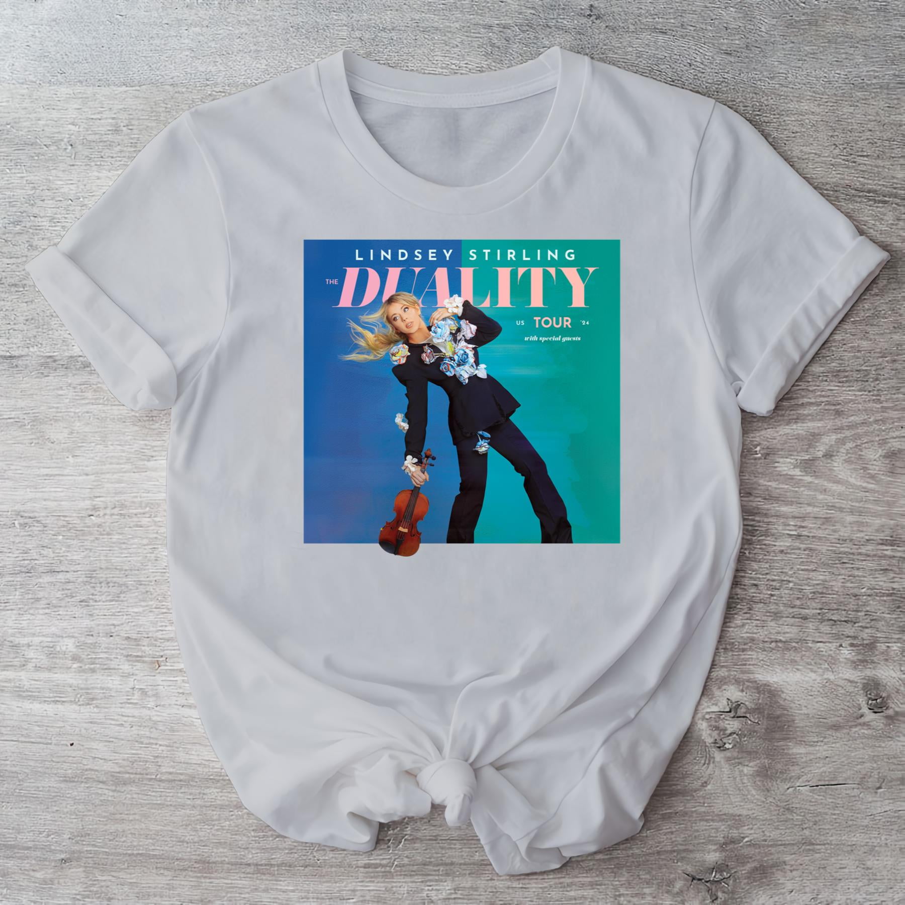 CIEN LUXURY NEW BRAND Lindsey Stirling Duality Tour 2024 Shirt, Lindsey Stirling Fan Shirt ...