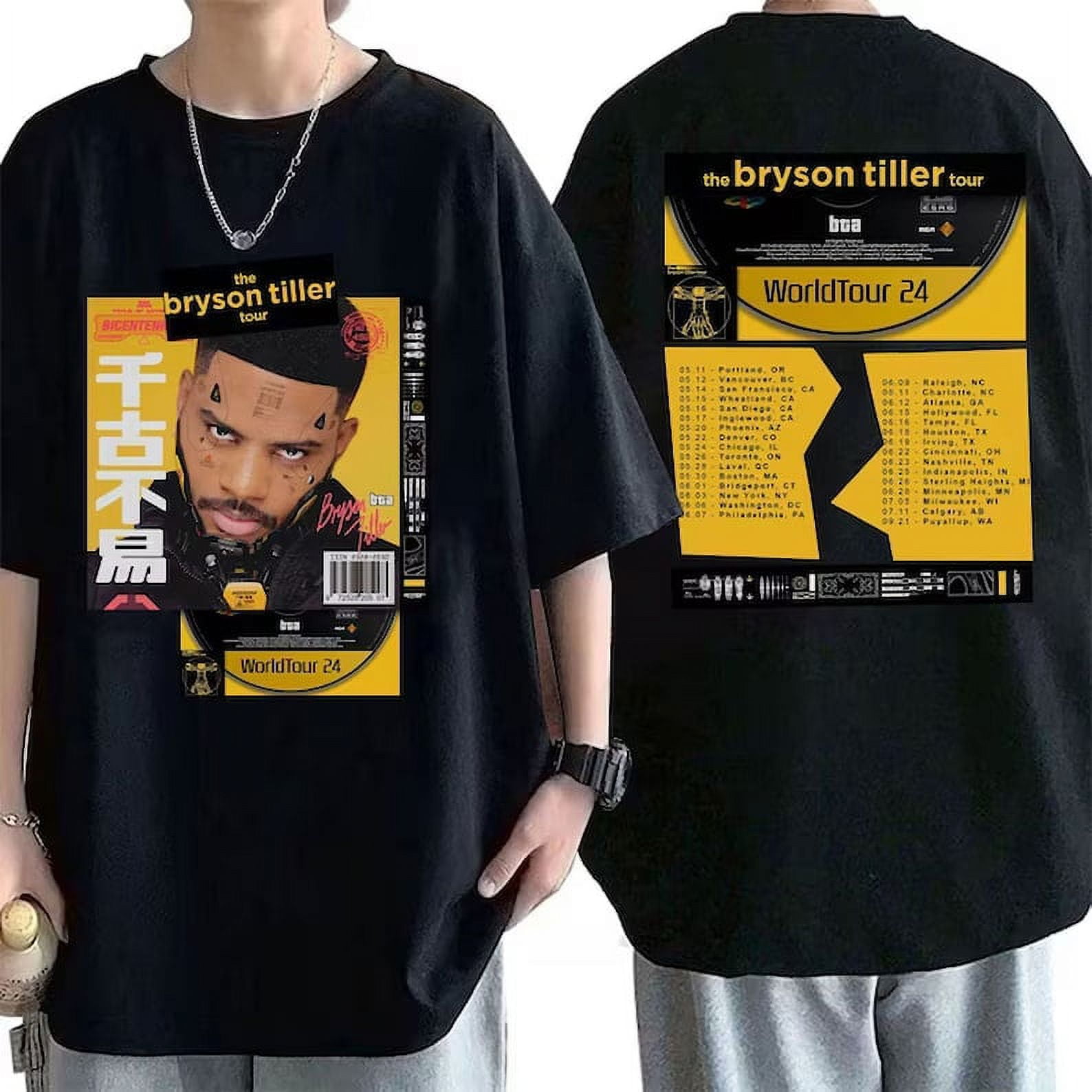 CIEN LUXURY The Bryson Tiller 2024 Tour Shirt, Bryson Tiller Tour Shirt ... CIEN LUXURY The Bryson Tiller 2024 Tour Shirt, Bryson Tiller Tour Shirt ...