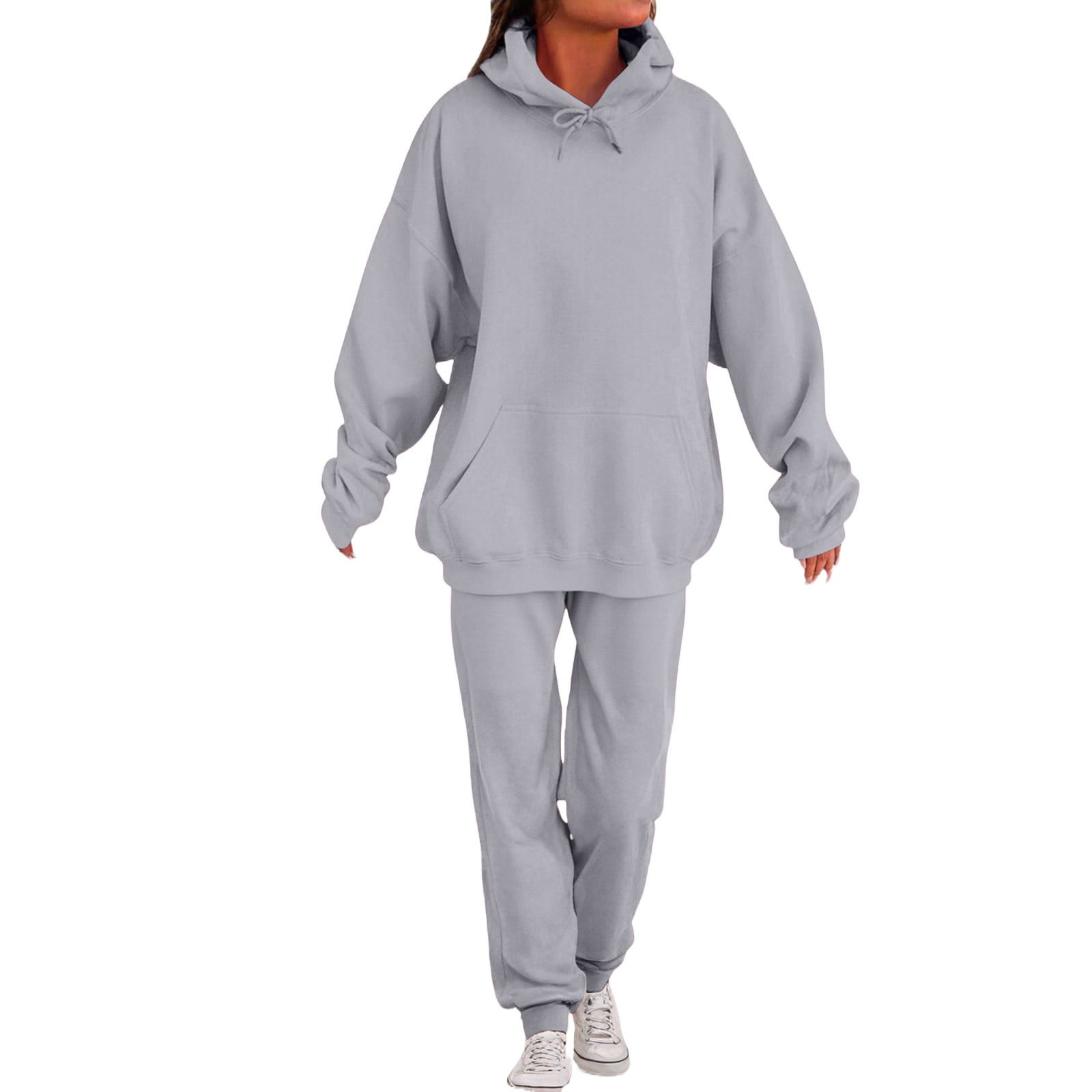 CIENVNSTG 2 Pieces Set for Woman Trendy Hoodies Sweatshirts Fall ...