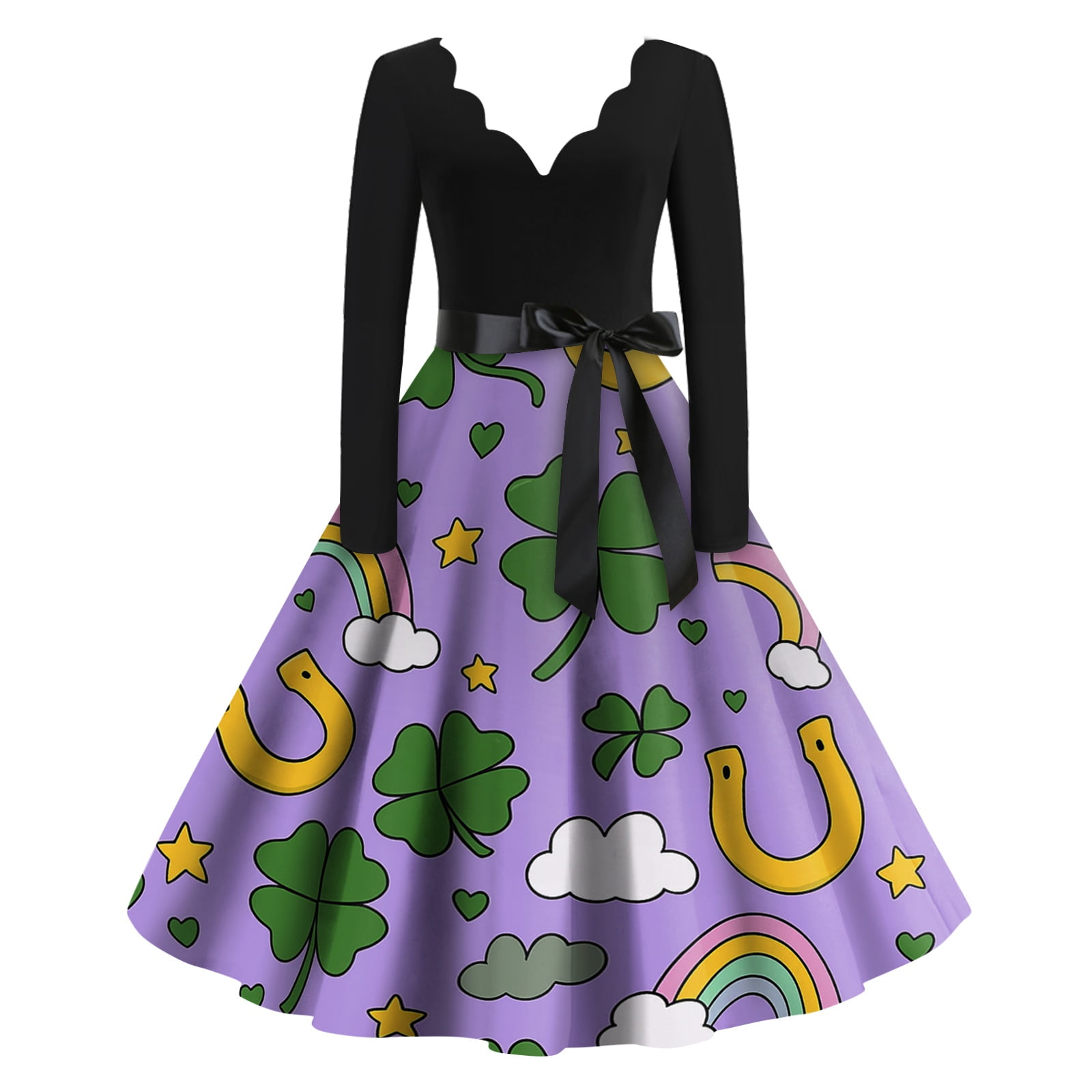 CIENVNSTG Fashion Casual Solid-color Dress Party Dress Spring Summer ...