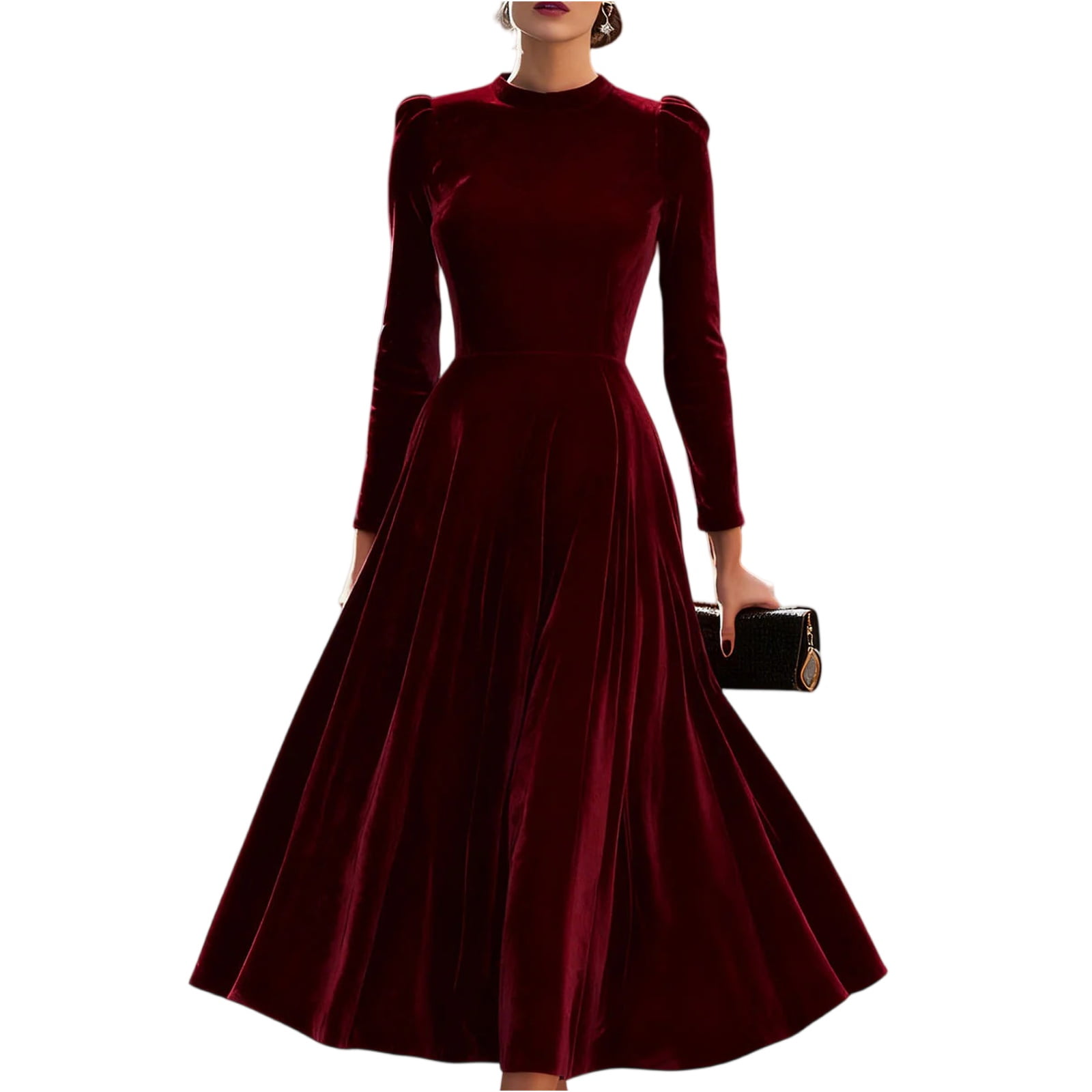 CIENVNSTG Fashion Casual Solid-color Dress Party Dress Spring Summer ...