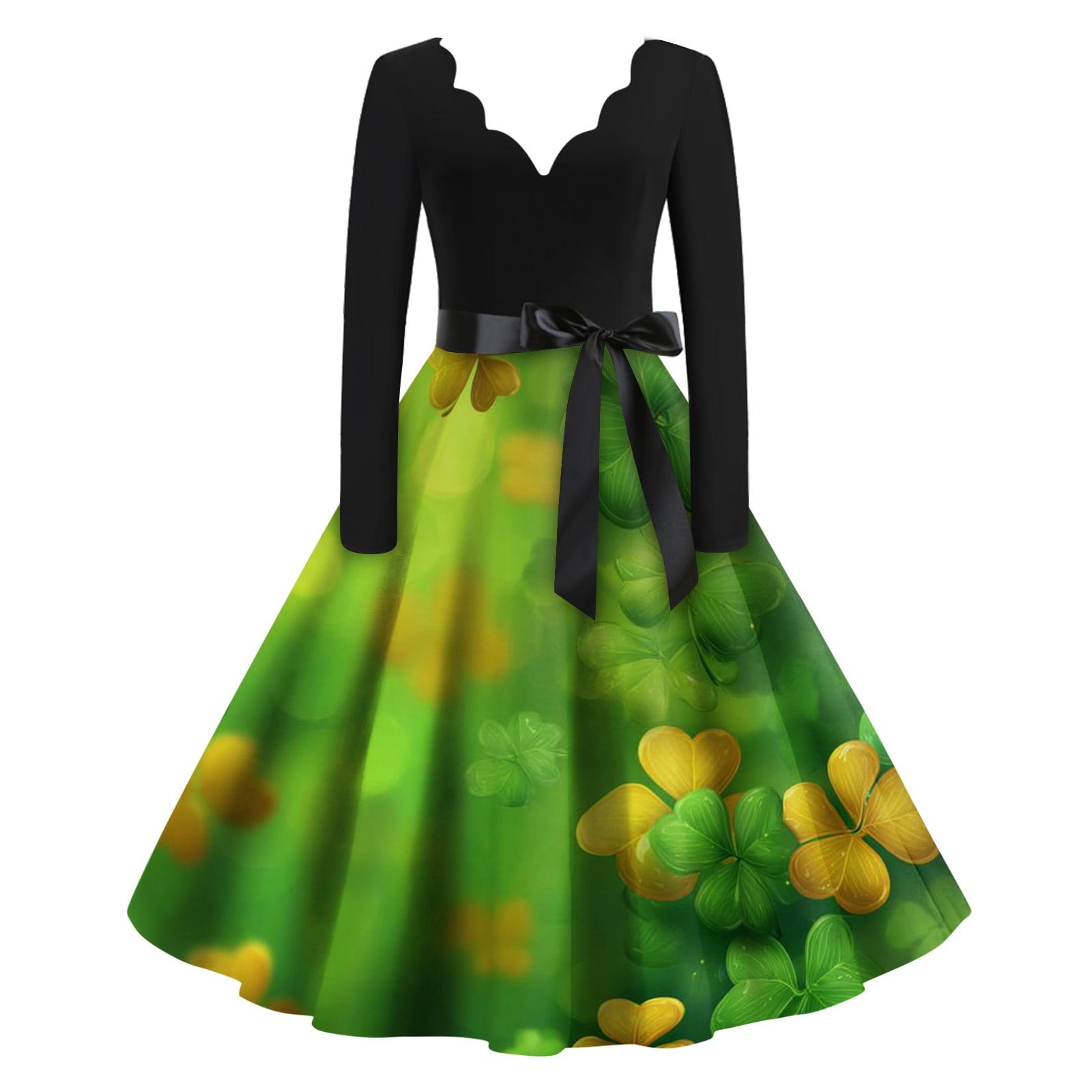 CIENVNSTG Fashion Casual Solid-color Dress Party Dress Spring Summer ...