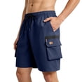 CIENVNSTG Men's Multi-Pocket Cargo Shorts Drawstring Waist Lightweight ...