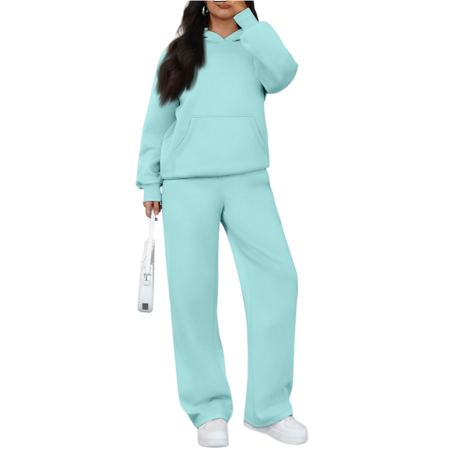 CIENVNSTG Sweatsuits Women 2 Piece Outfit Lounge Sweat Suits Set ...