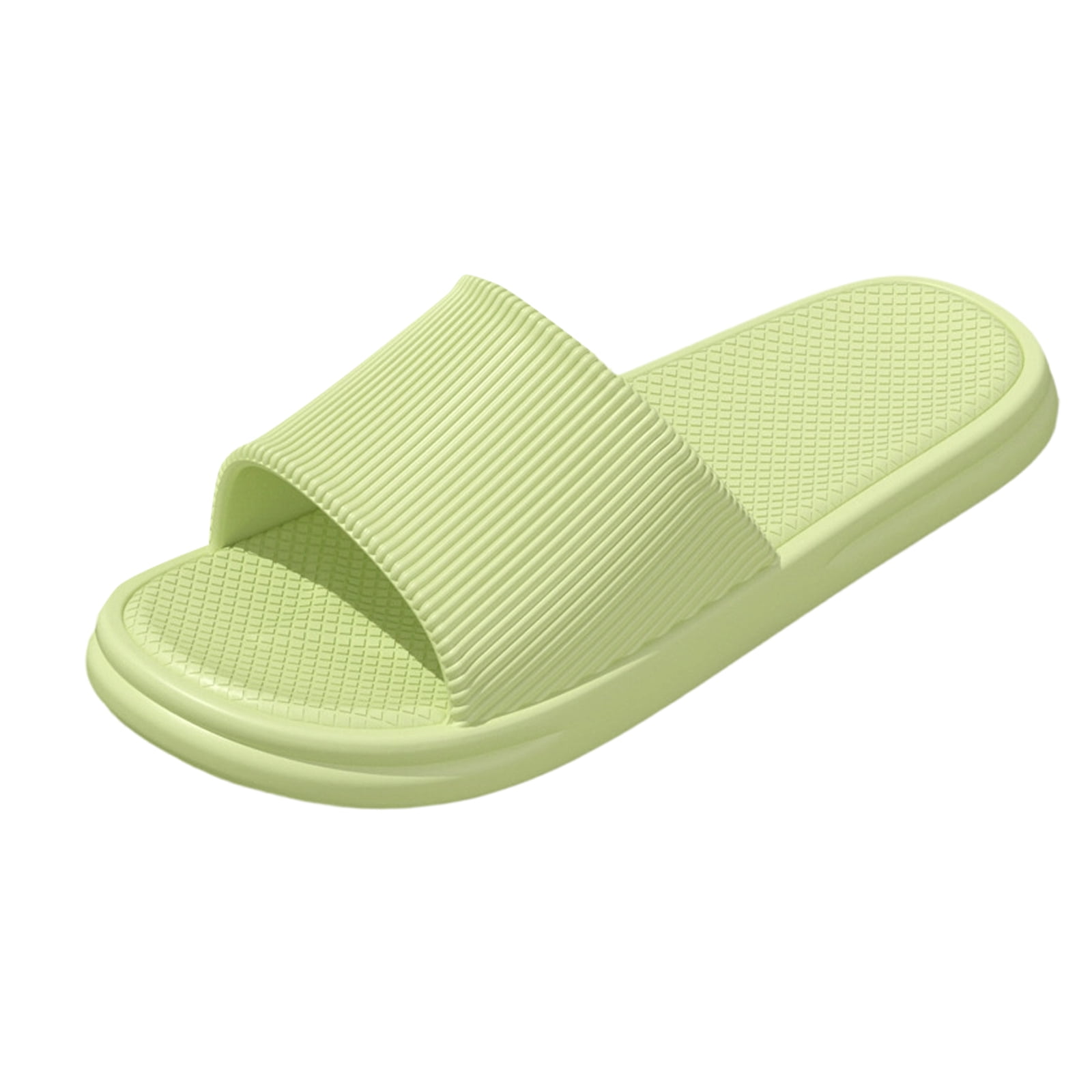 CIENVNSTG Unisex EVA Open Toe Slide Slippers Lightweight Waterproof Non ...