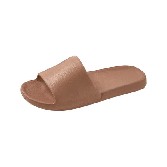 CIENVNSTG Unisex Solid Color EVA Open Toe Slide Slippers Lightweight ...