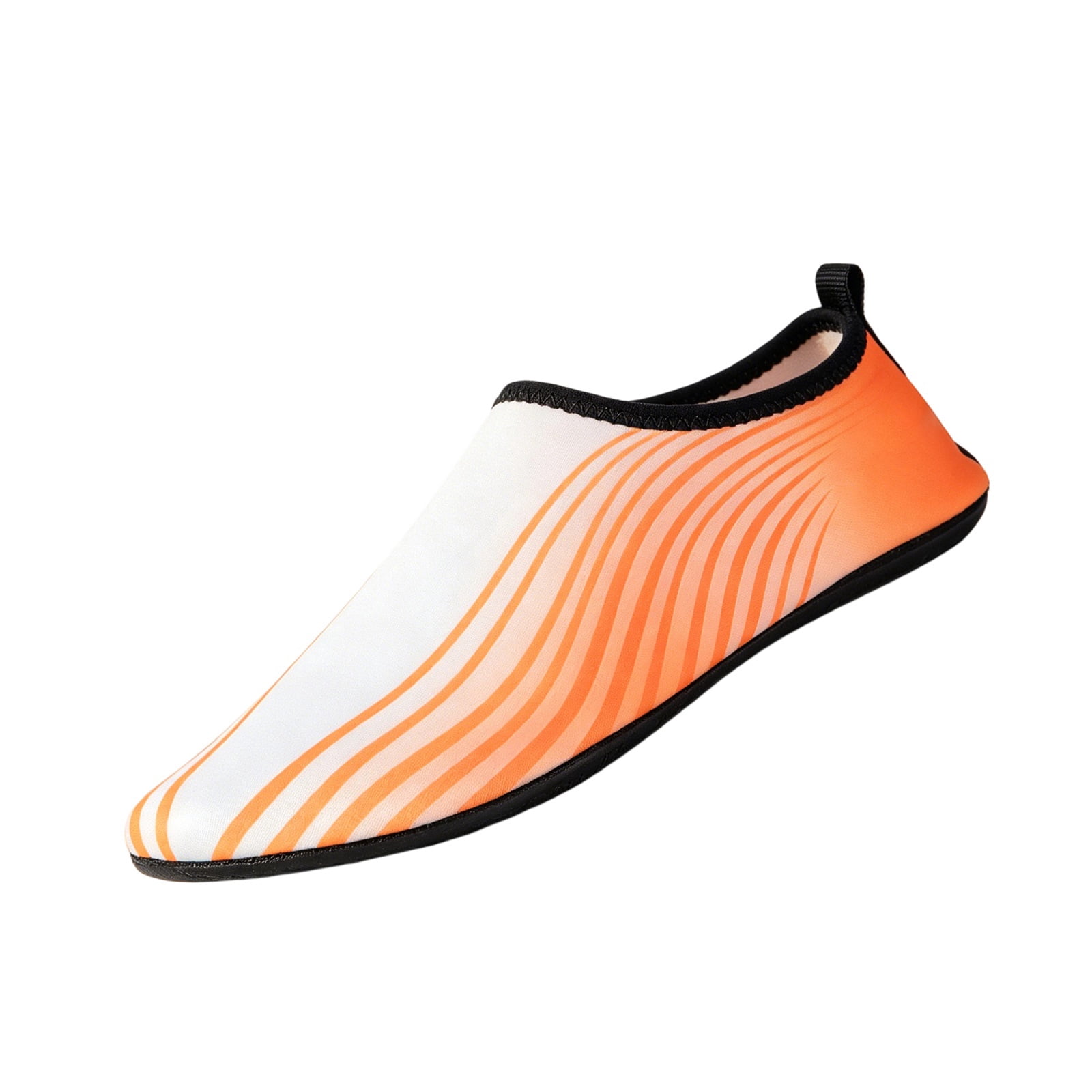 CIENVNSTG Unisex Wide Width Rainbow Striped Gradient Barefoot Aqua ...