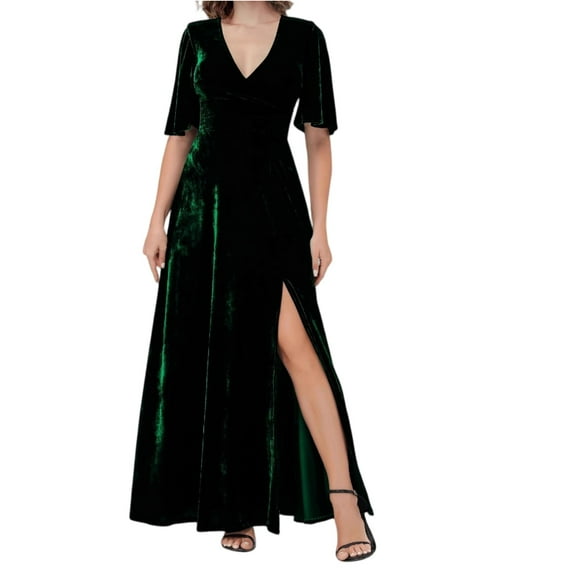 CIENVNSTG Women's Casual Dresses Solided Color Long Breathable Beach ...