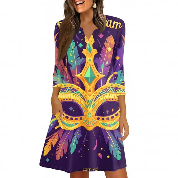 CIENVNSTG Women's Fashion A-Line Summer Dress Casual Flowy Dress for ...