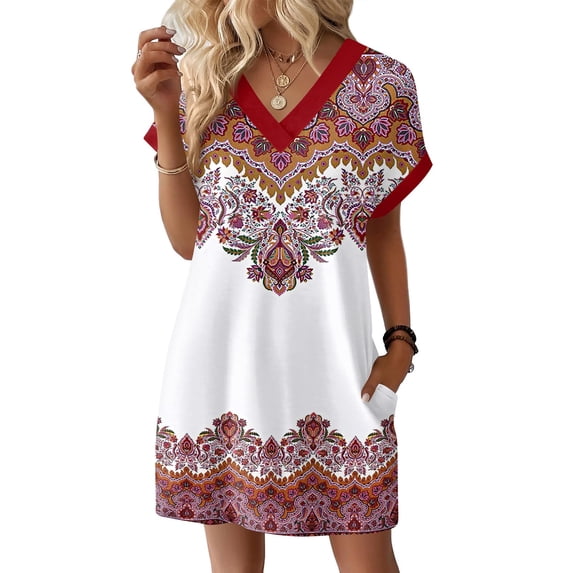 CIENVNSTG Women's Fashion Dress A-Line Long Comfortable New Dress ...