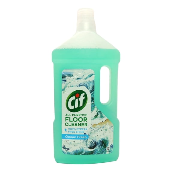 CIF Ocean Multipurpose Floor Cleaner 950ml with Shiny Clean & Fresh ...