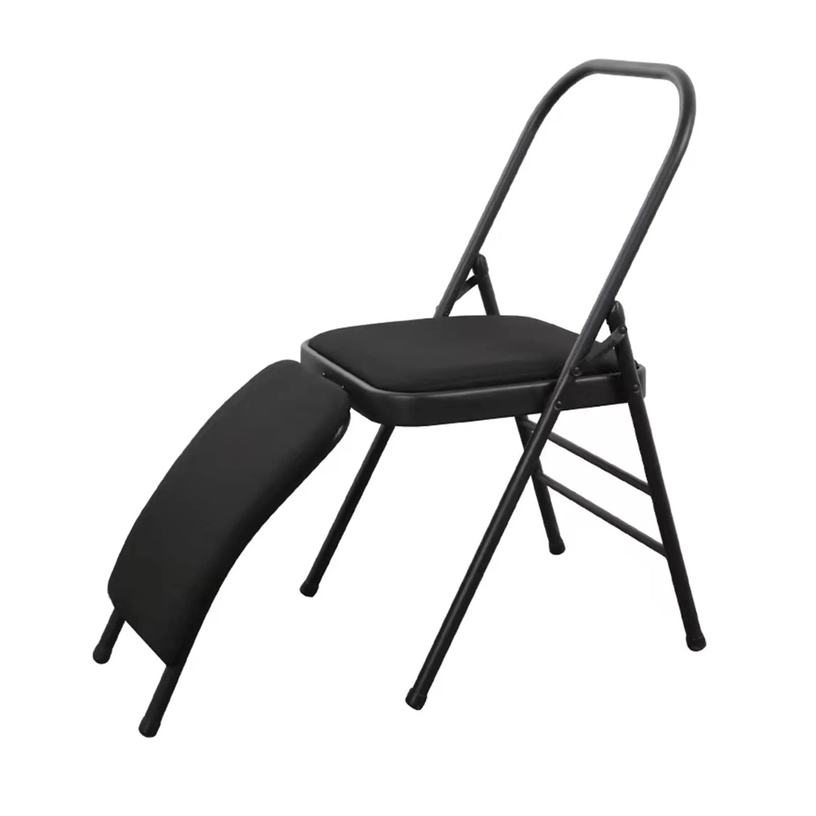 CIGOCIVI Yoga Auxiliary Chair with Detachable Lumbar Back Support ...