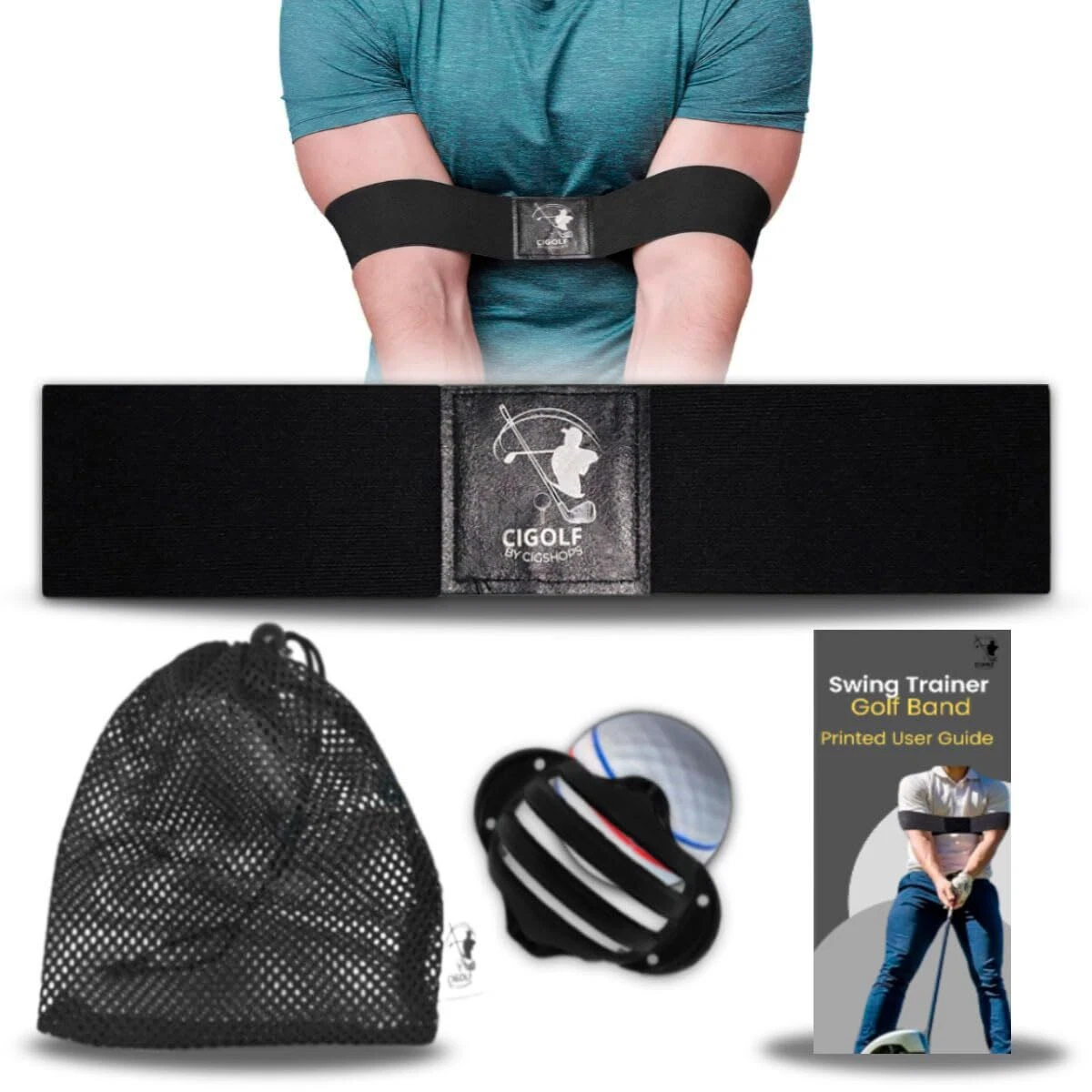 CIGSHOPS Golf Swing Trainer Arm Band - Improve Your Game with Our kit- Elevat... - Walmart.com