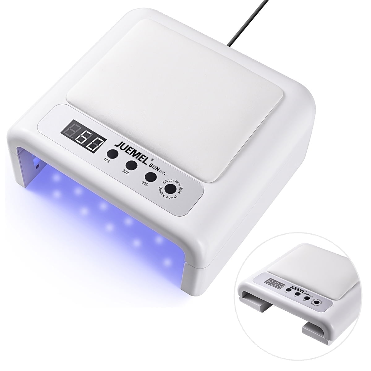CIICII Nail Lamp, Professional 72LED Foldable UV Nail Lamp 320W ...
