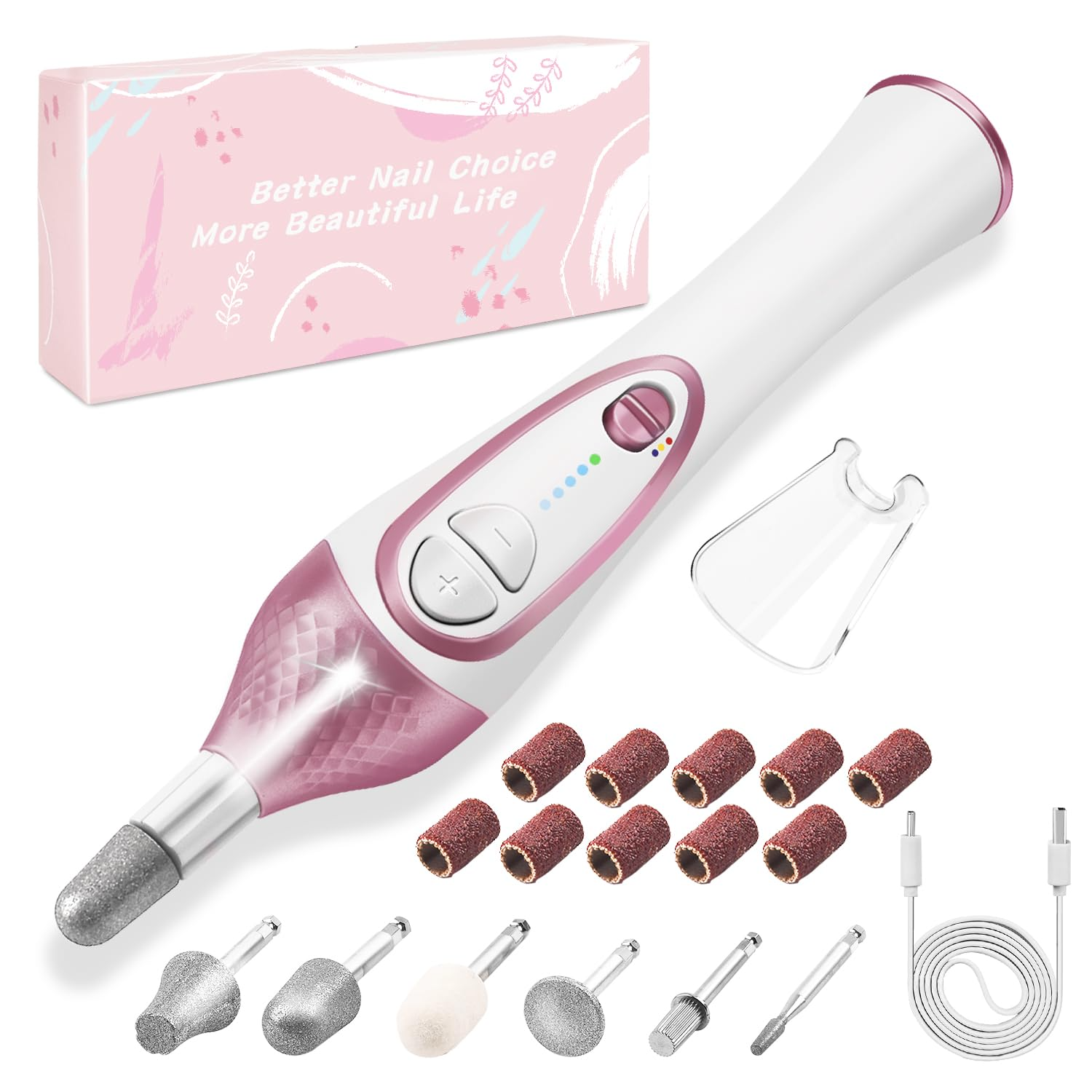 Professional Electric Nail File Drill Manicure Tool Pedicure Machine ...