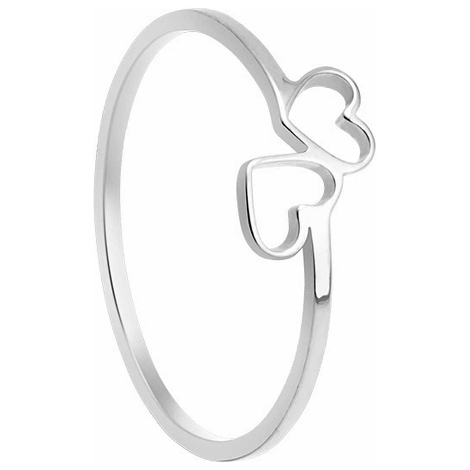 CILENON Gold Silver Rings for Women Non Tarnish Stackable Rings Trendy ...