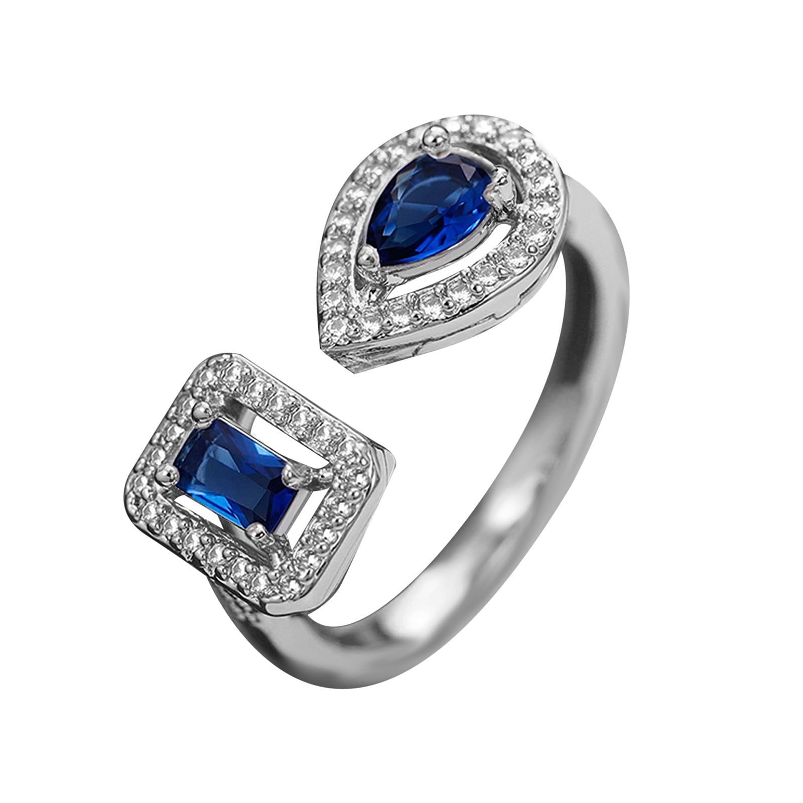 CILENON Silver Rings Border E Commerce Export Jewelry Exquisite ...