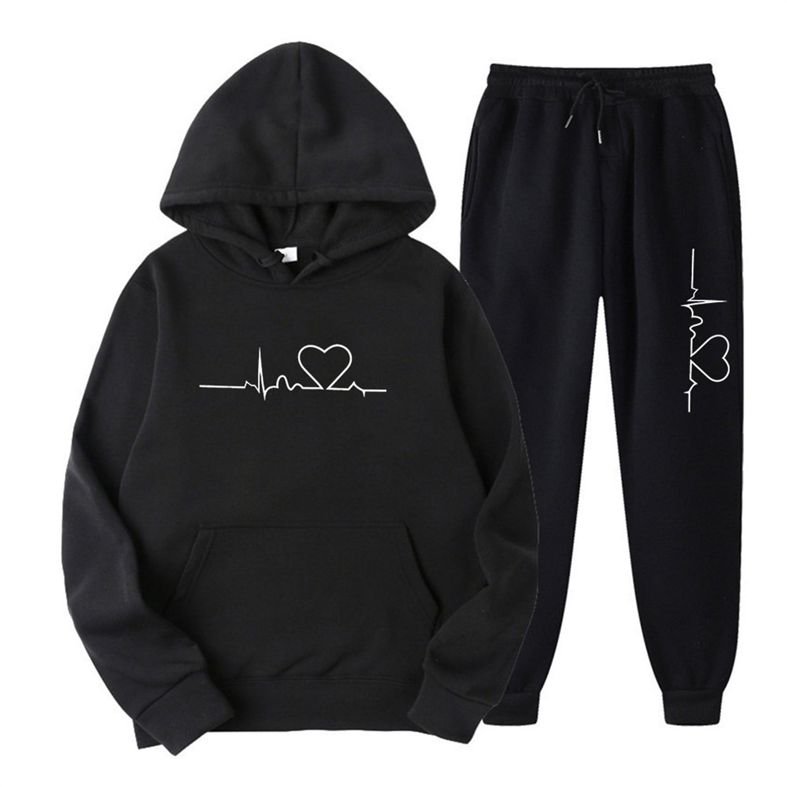 CILENON Sweatsuits for Women Set 2 Piece Jogging Suit Long Sleeve ...