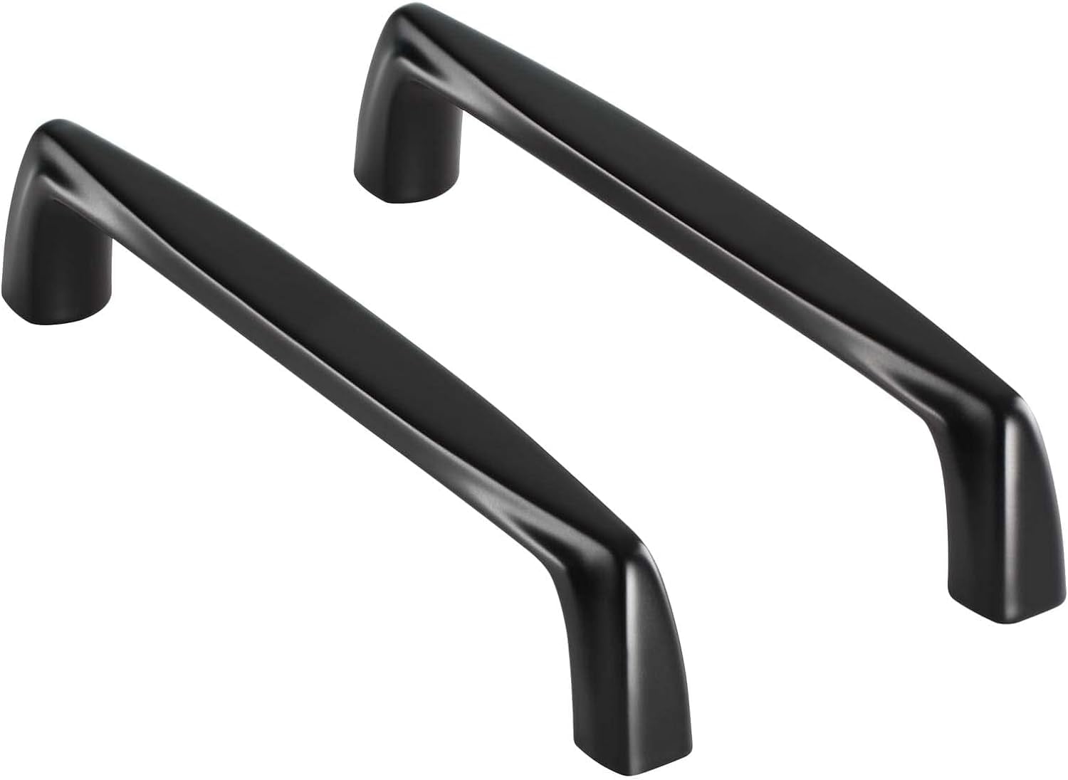 CILEYTION 10 Pack Black Kitchen Cabinet Handles, 5 Inch Hole Centers ...