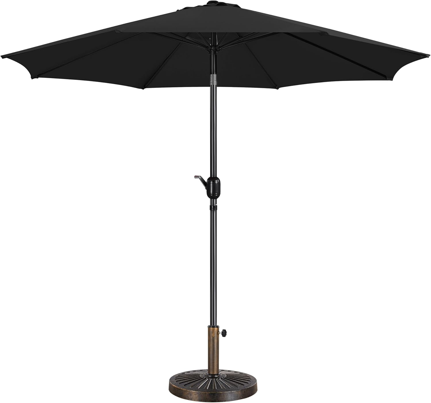CILJKU 7.5/9/10/11FT Patio Table Umbrella with 30lb Base Included ...