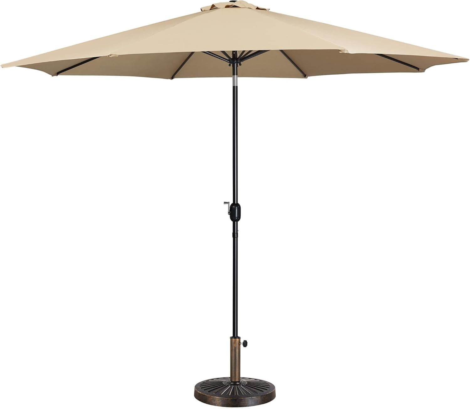 CILJKU 7.5/9/10/11FT Patio Table Umbrella with 30lb Base Included ...