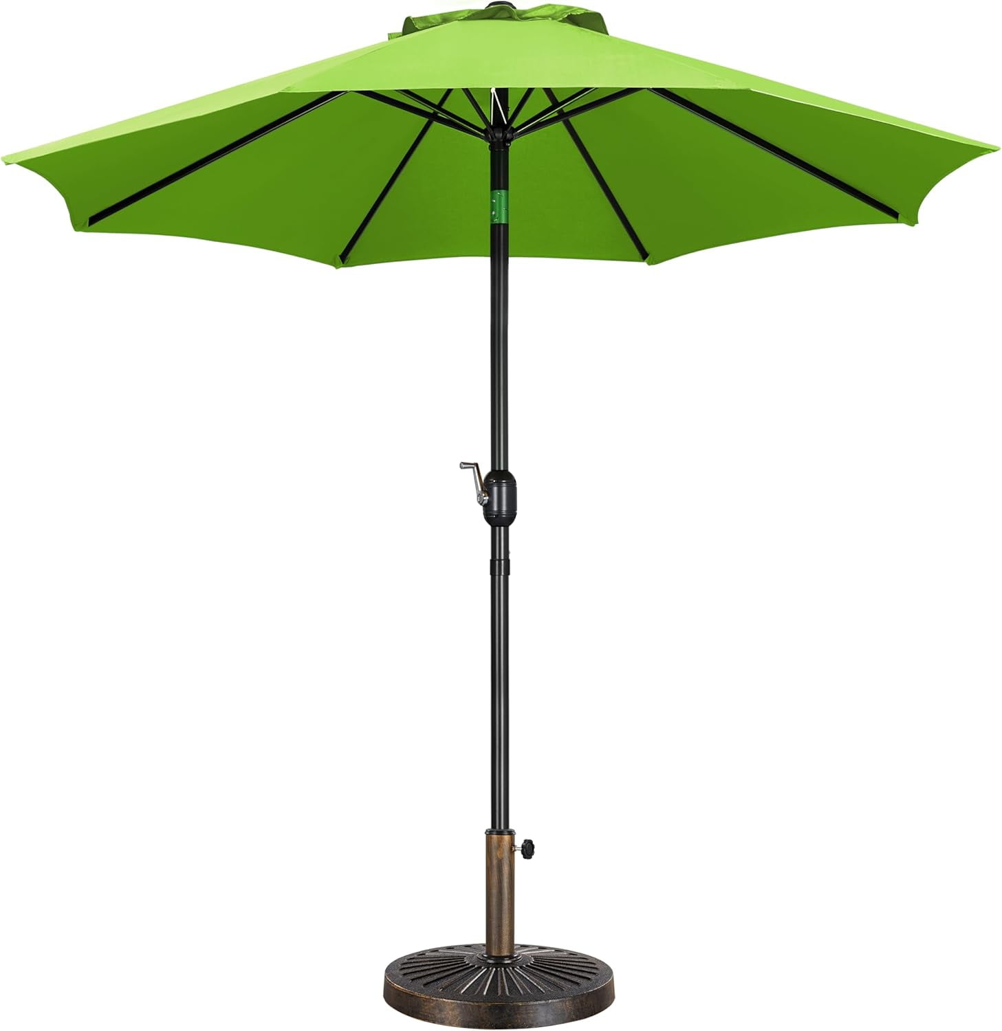 CILJKU 7.5/9/10/11FT Patio Table Umbrella with 30lb Base Included ...