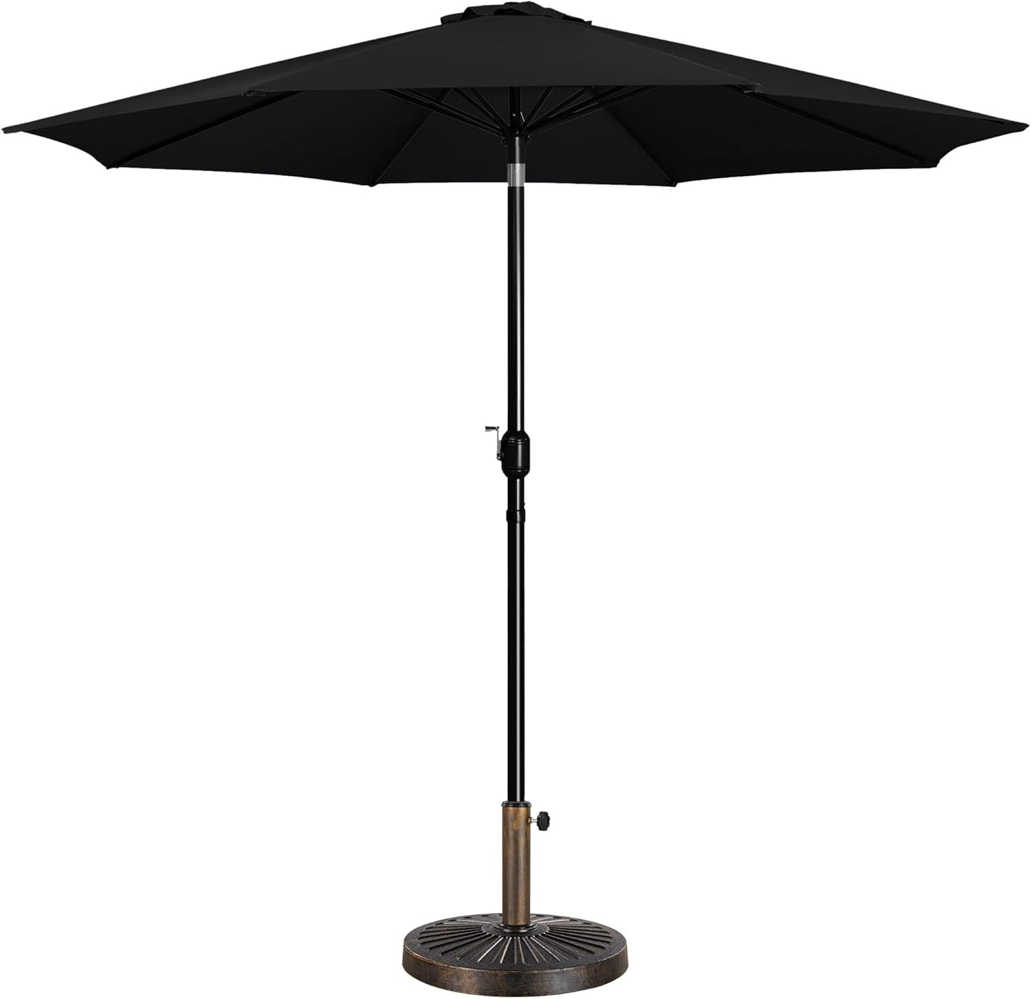 CILJKU 7.5/9/10/11FT Patio Table Umbrella with 30lb Base Included ...