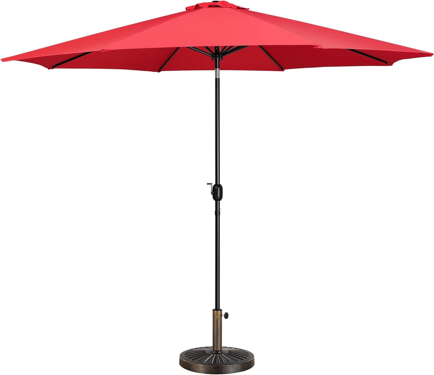 CILJKU 7.5/9/10/11FT Patio Table Umbrella with 30lb Base Included ...